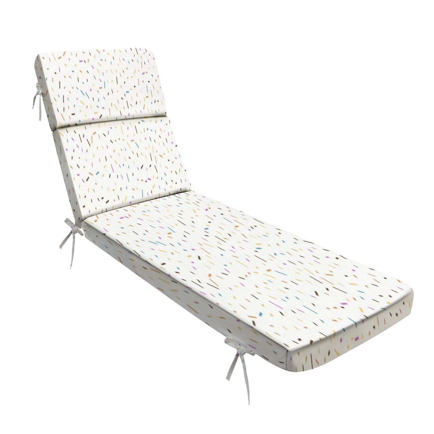 Outdoor Indoor Lounge Patio Cushion Seamless pattern colorful sprinkles ...