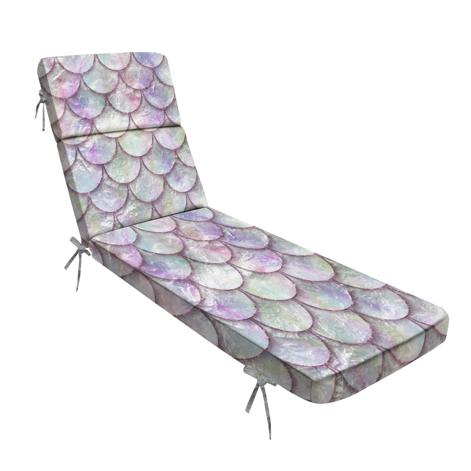 Outdoor Indoor Lounge Patio Cushion Seamless pattern fish scales fish ...