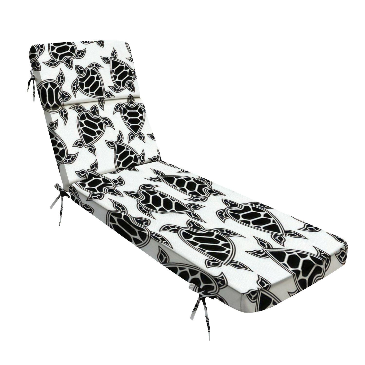 Outdoor Indoor Lounge Patio Cushion Seamless pattern little Water ...