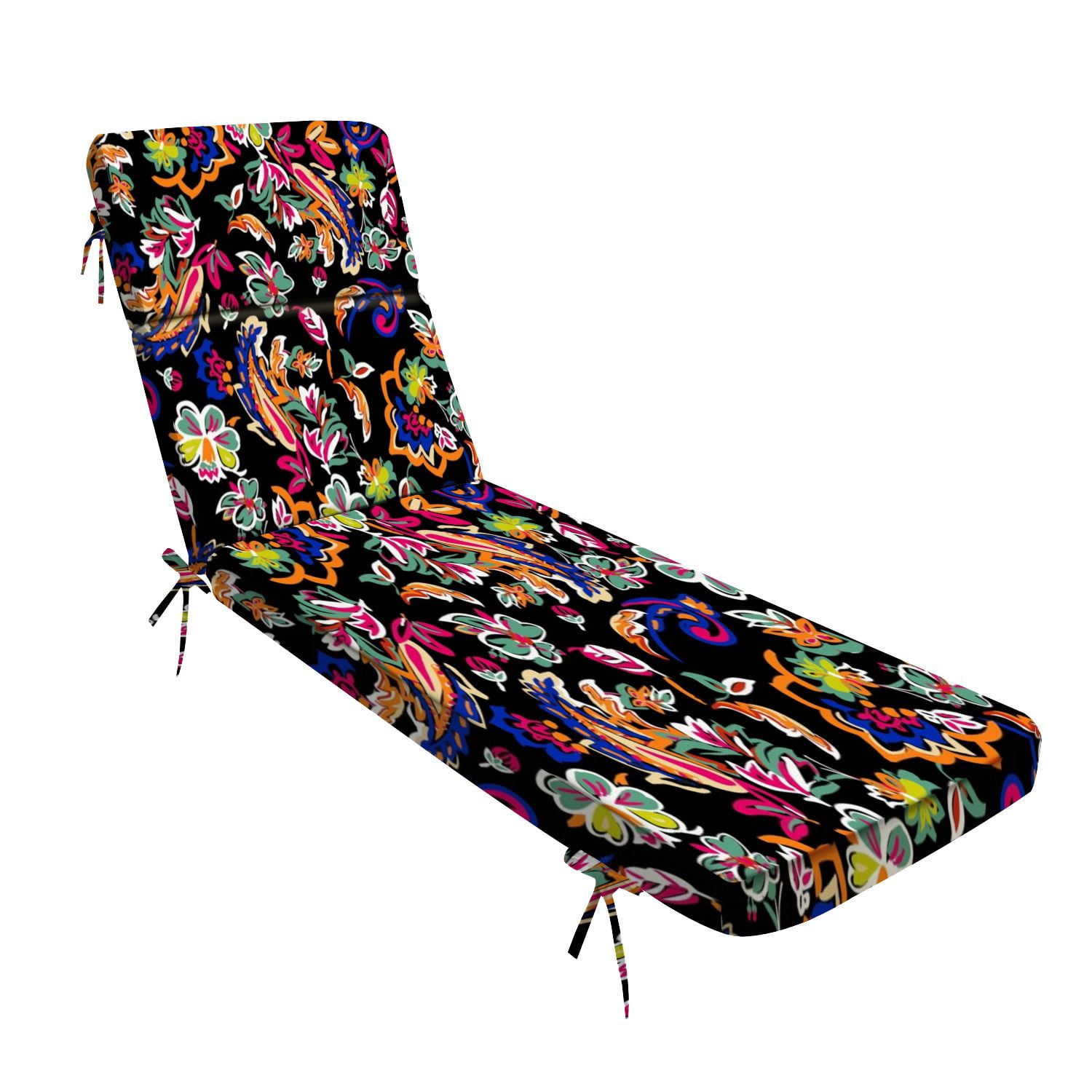Outdoor Indoor Lounge Patio Cushion Seamless pattern paisley artwork ...