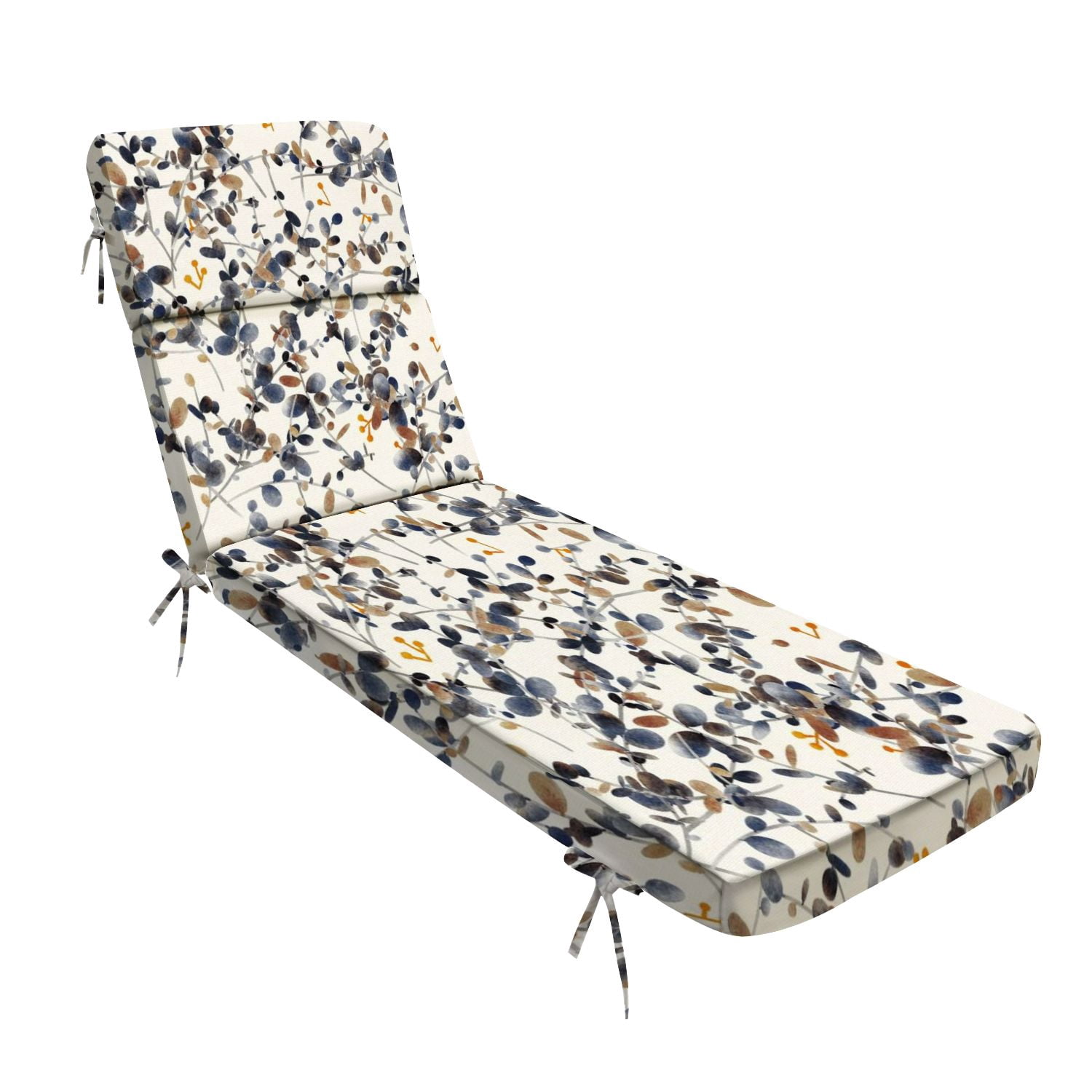 Outdoor Indoor Lounge Patio Cushion Seamless texture wild leaves mini ...