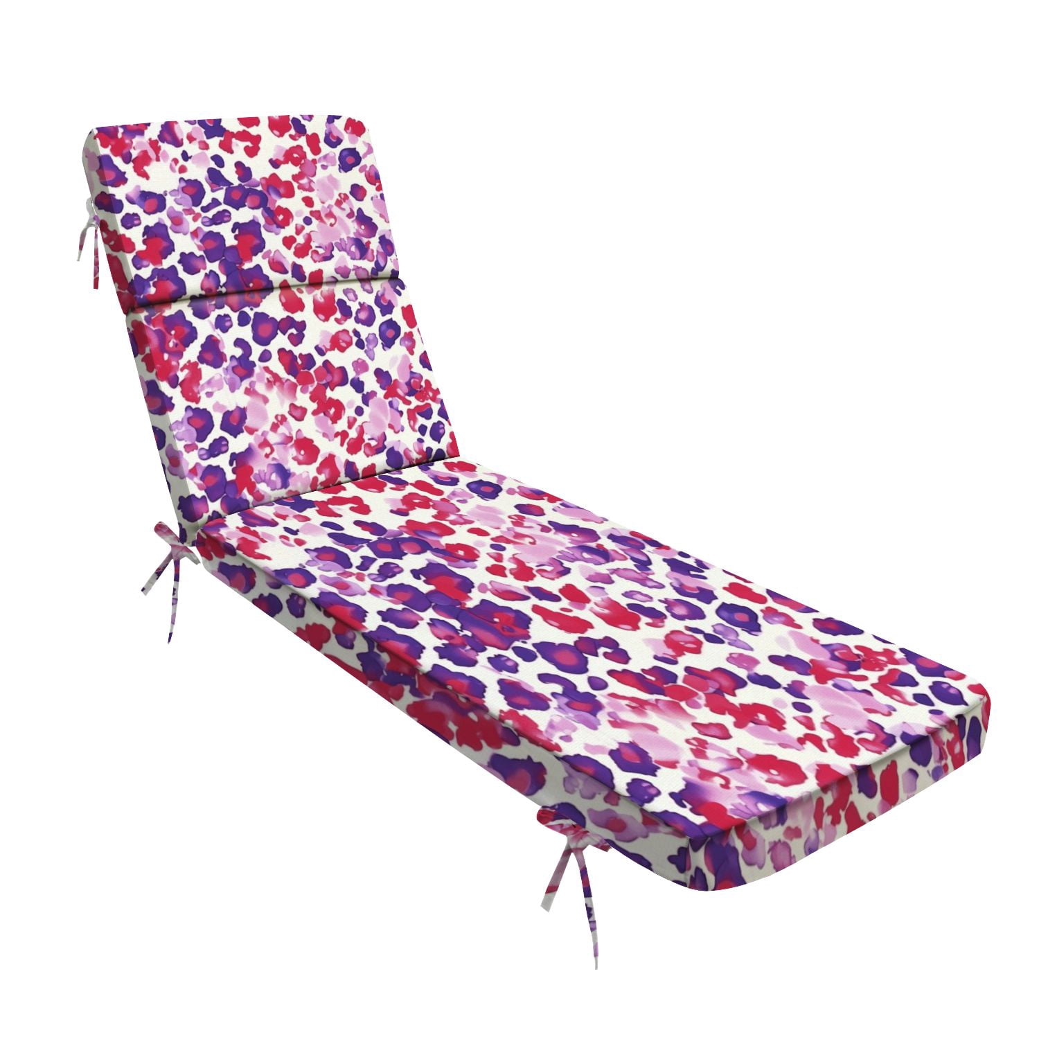 Outdoor Indoor Lounge Patio Cushion Tiger skin watercolor seamless ...