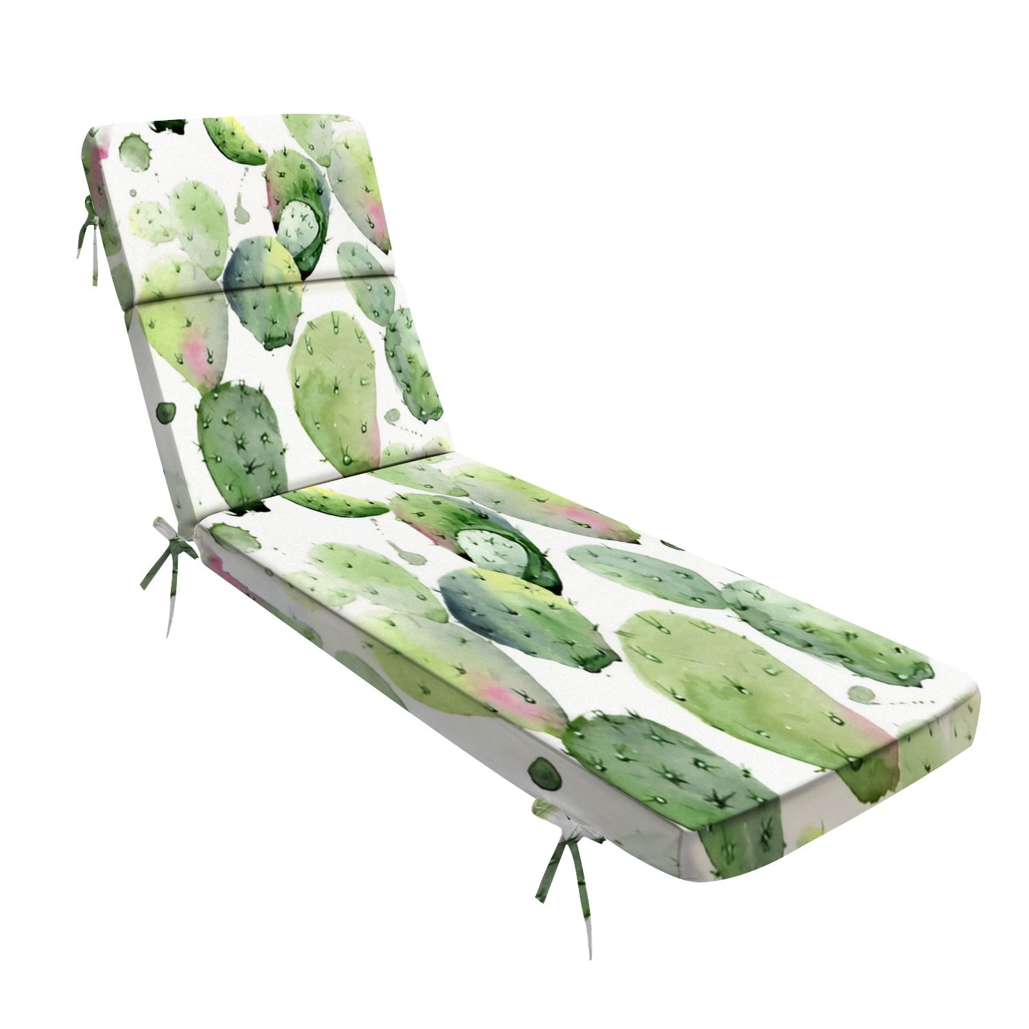 Outdoor Indoor Lounge Patio Cushion Watercolor seamless pattern ...