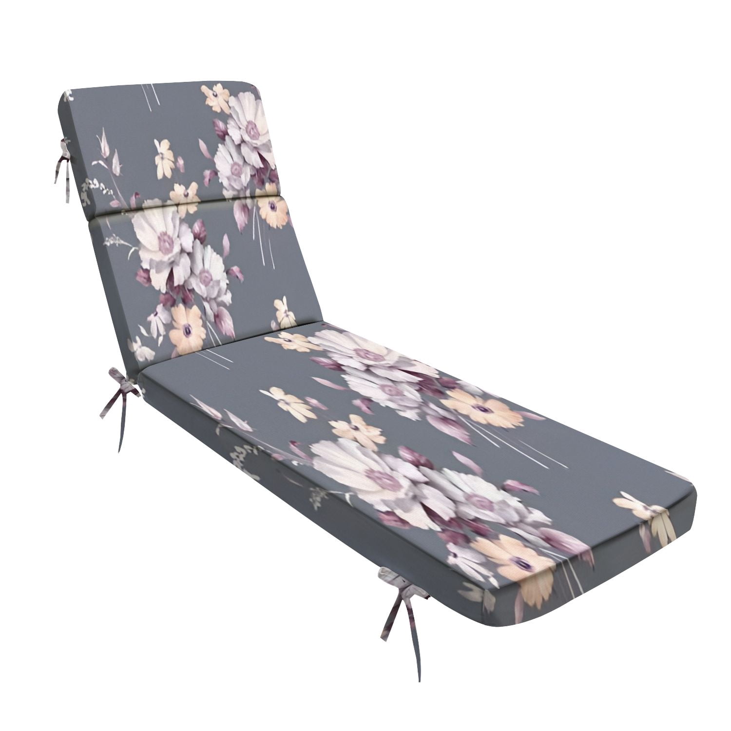 Outdoor Indoor Lounge Patio Cushion Watercolor seamless pattern rose ...