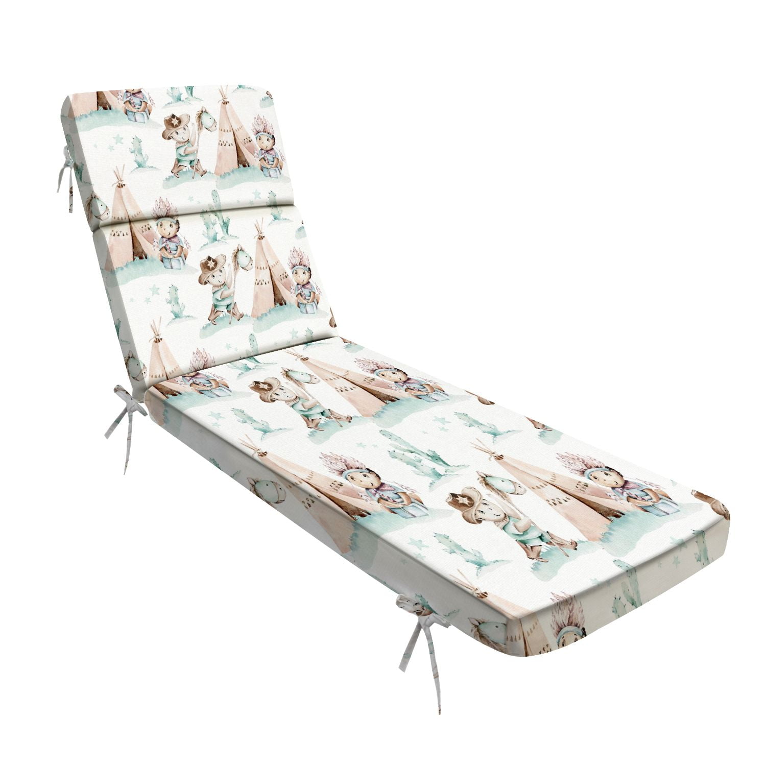 Outdoor Indoor Lounge Patio Cushion Western baby boy cowboy cowboy hat ...