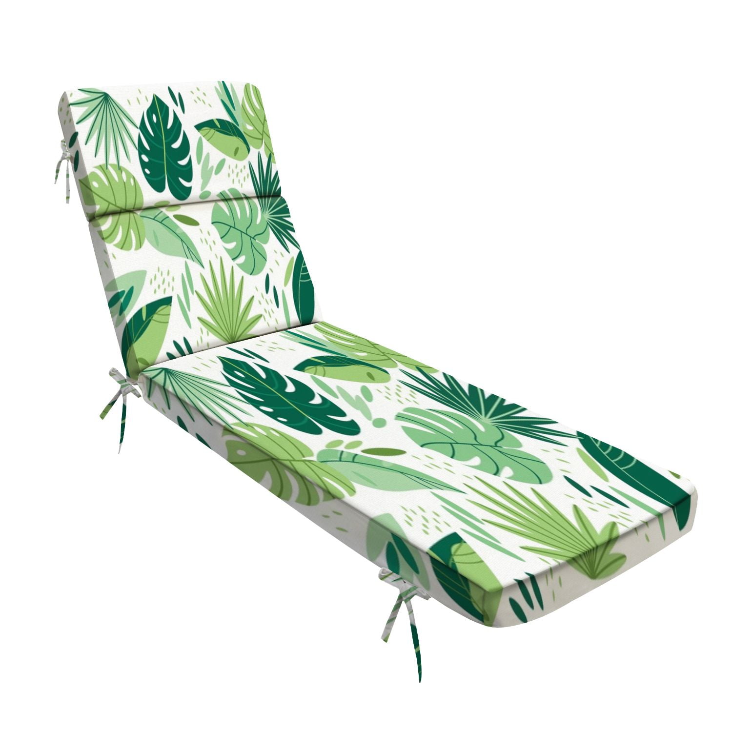 Outdoor Indoor Lounge Patio Cushion botanic seamless pattern exotic ...