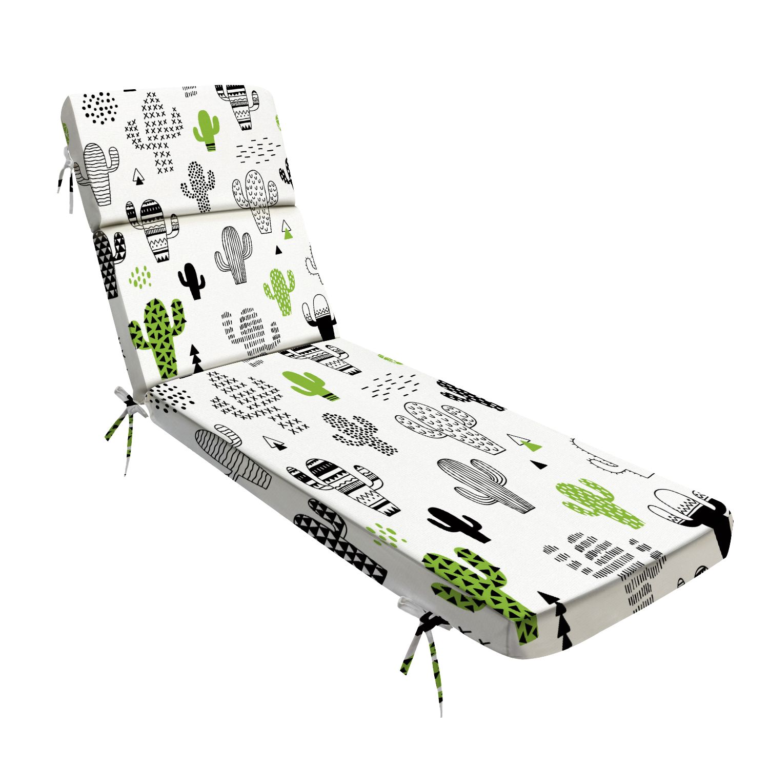 Outdoor Indoor Lounge Patio Cushion cute hand drawn seamless pattern ...