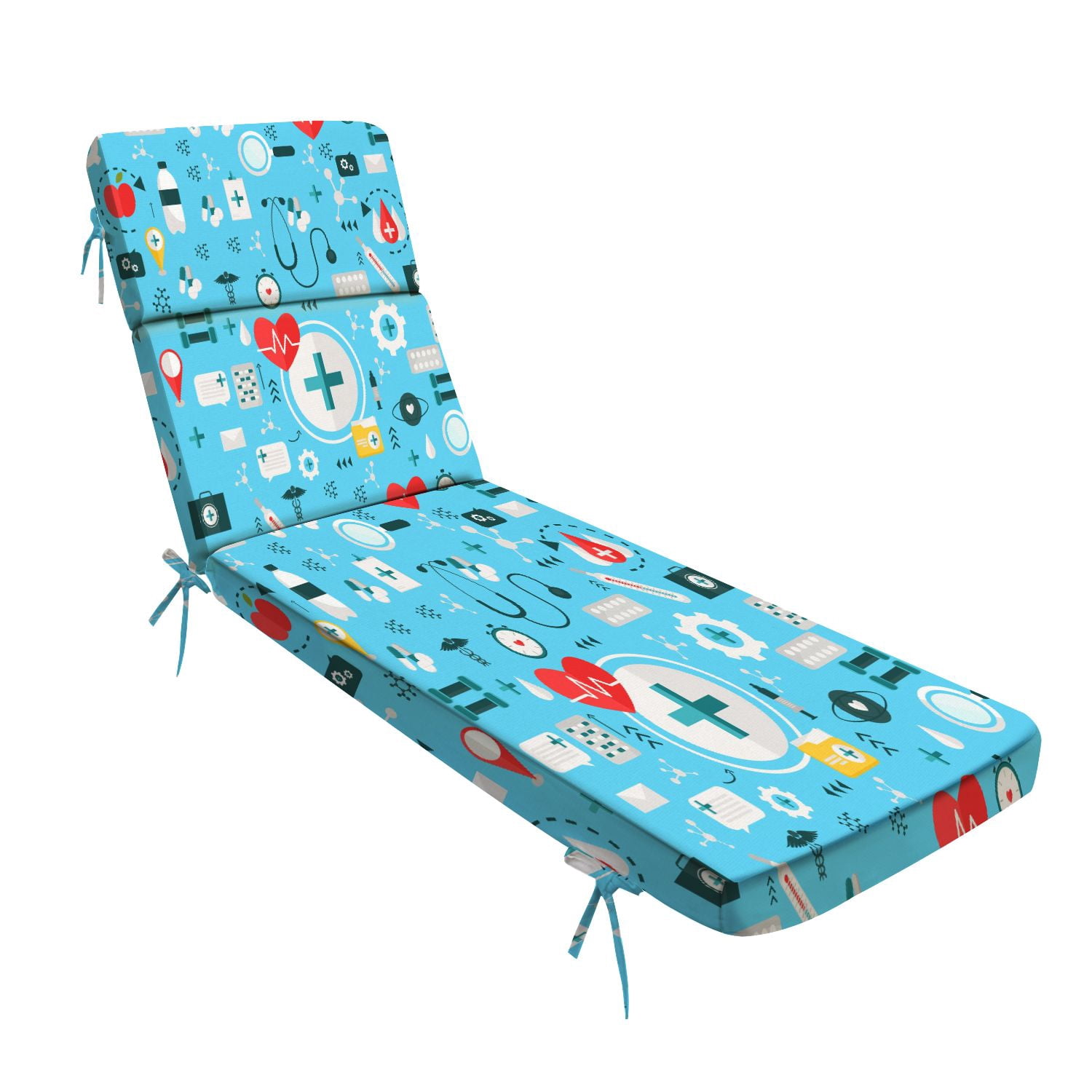 Outdoor Indoor Lounge Patio Cushion flat seamless texture pattern ...