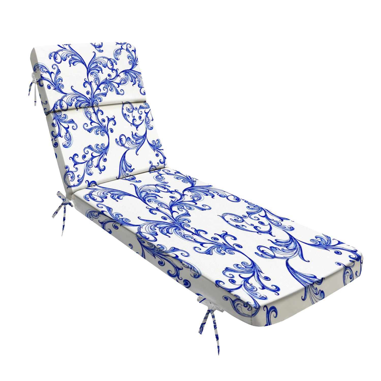 Outdoor Indoor Lounge Patio Cushion floral watercolor texture pattern ...