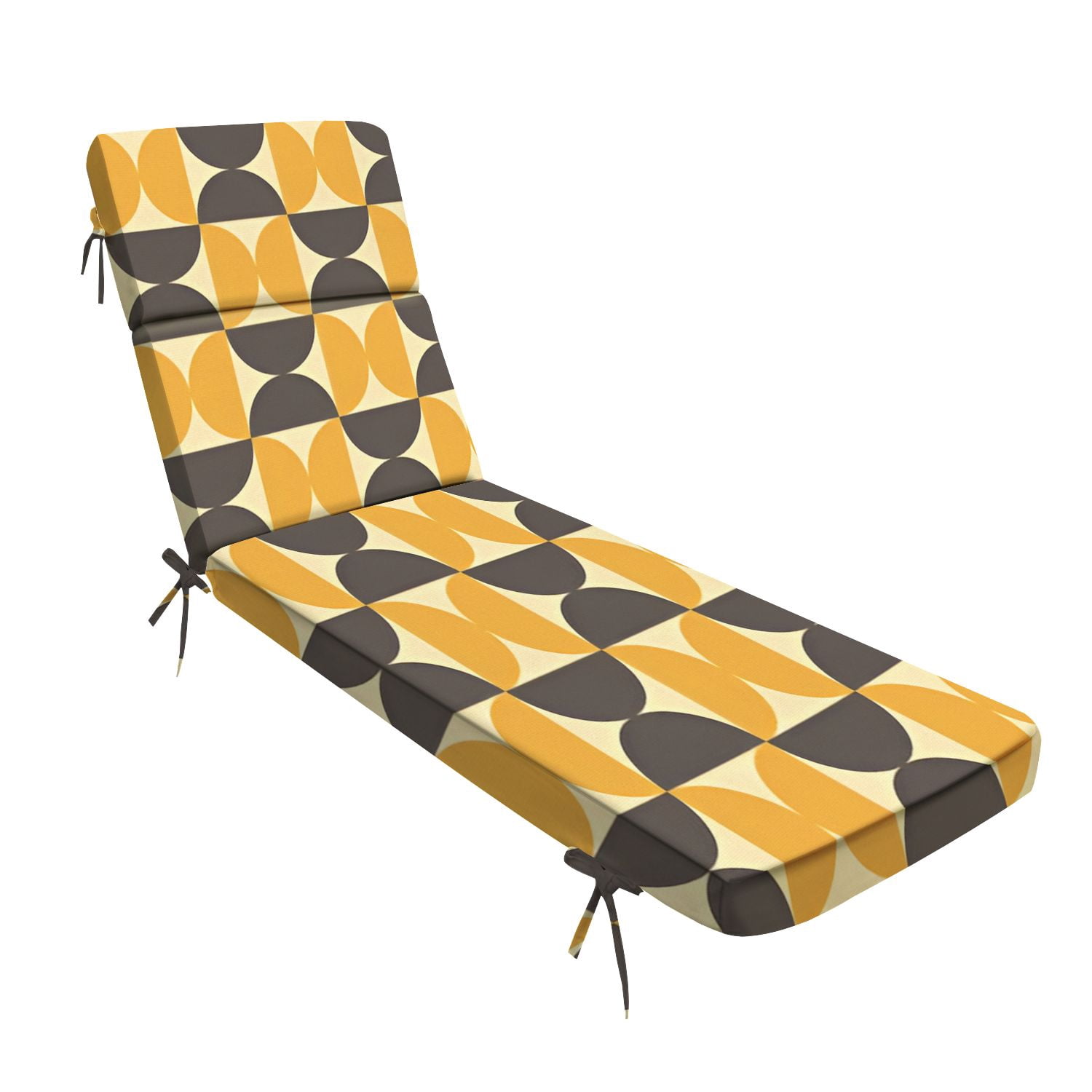 Outdoor Indoor Lounge Patio Cushion geometric mid century modern style ...