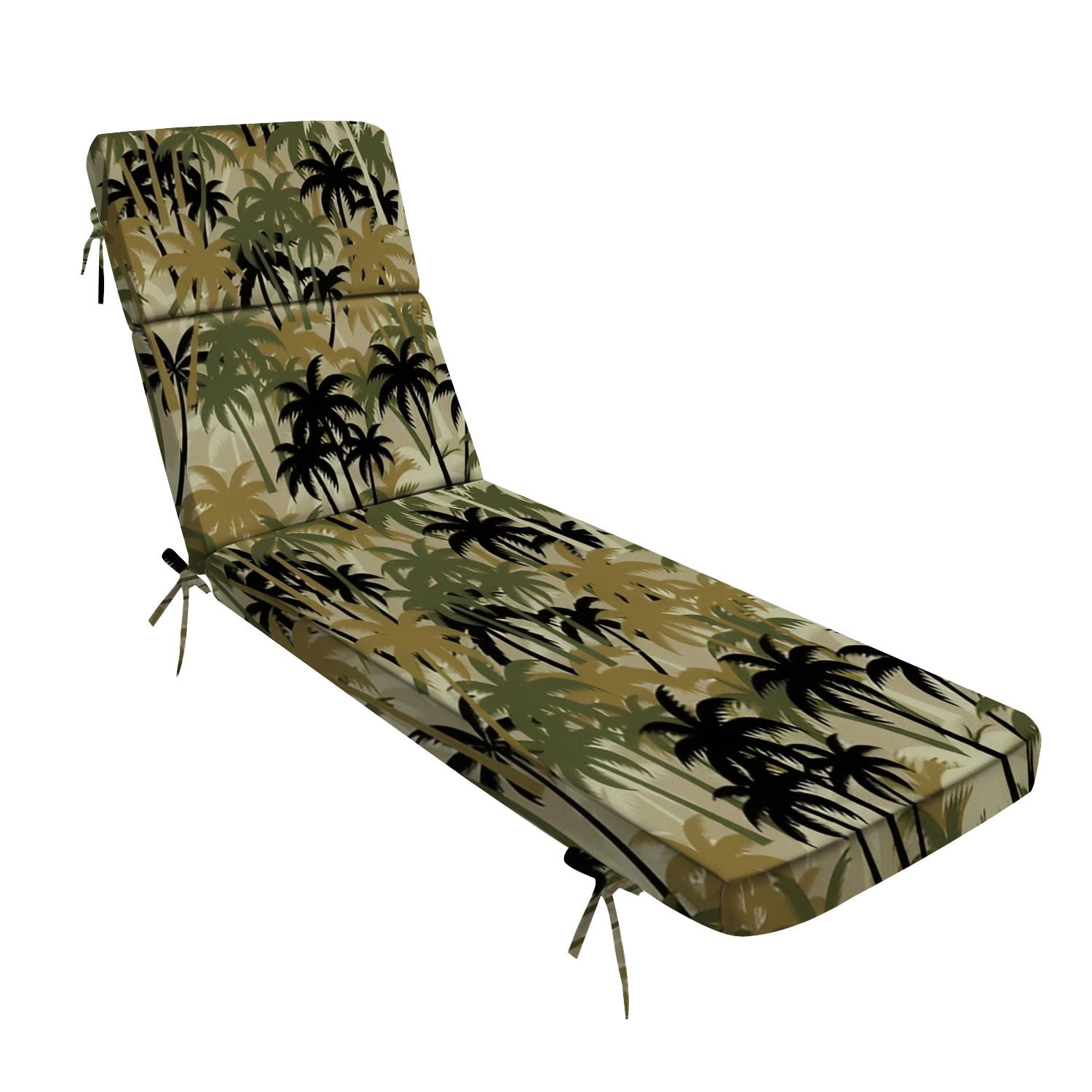 Outdoor Indoor Lounge Patio Cushion palm tree seamless camouflage ...