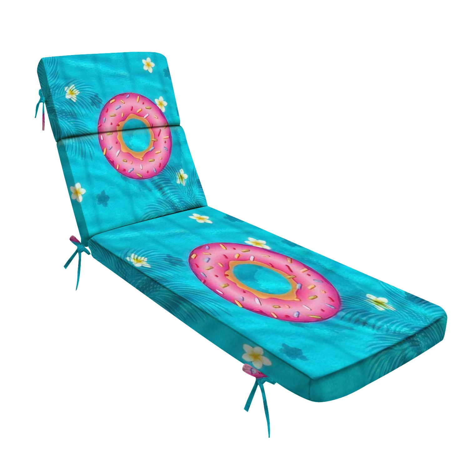 Outdoor Indoor Lounge Patio Cushion pool top view inflatable swim ring ...