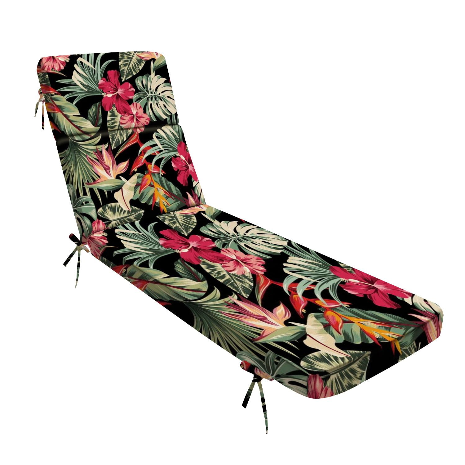 Outdoor Indoor Lounge Patio Cushion seamless pattern Exotic tropical ...