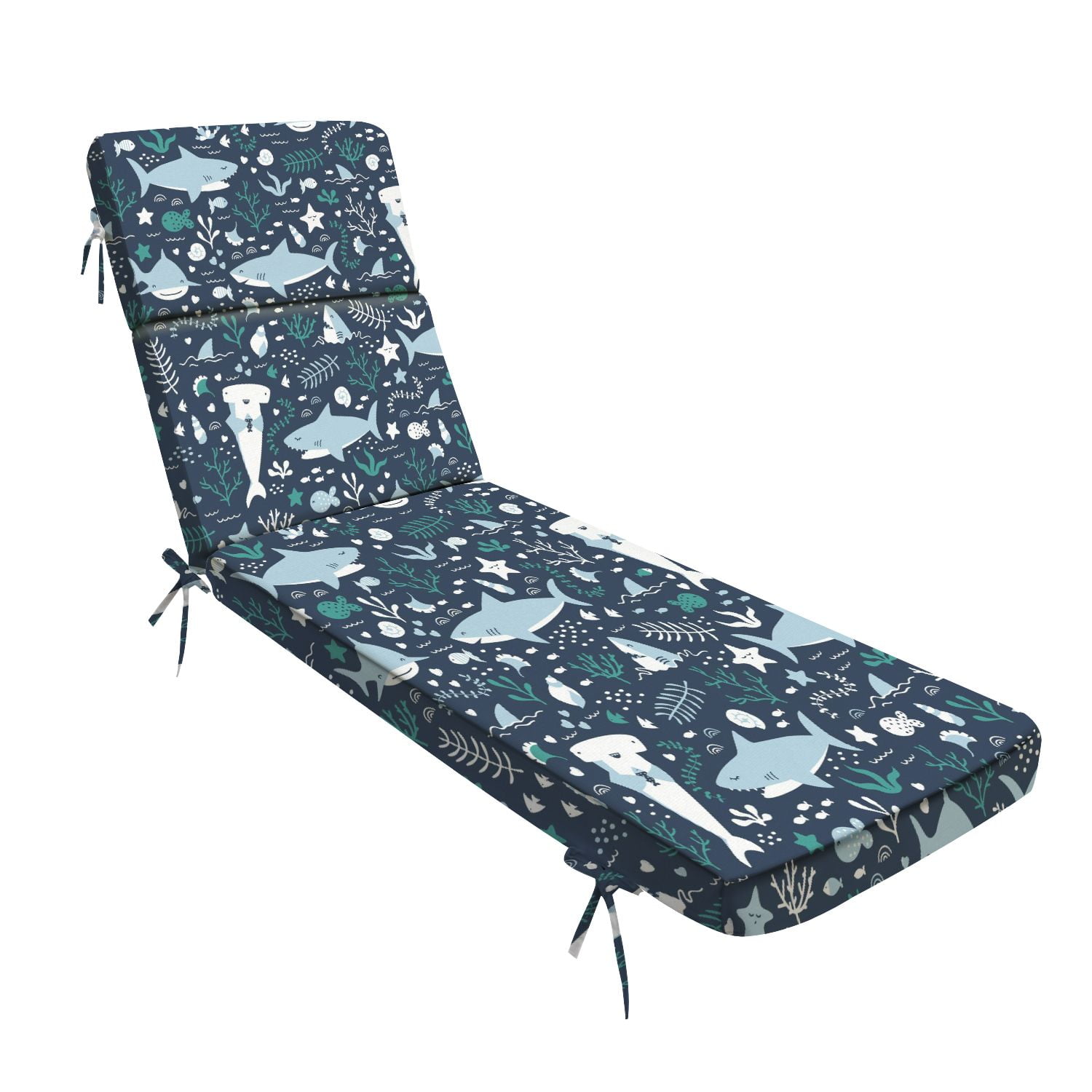 Outdoor Indoor Lounge Patio Cushion seamless underwater pattern cute ...