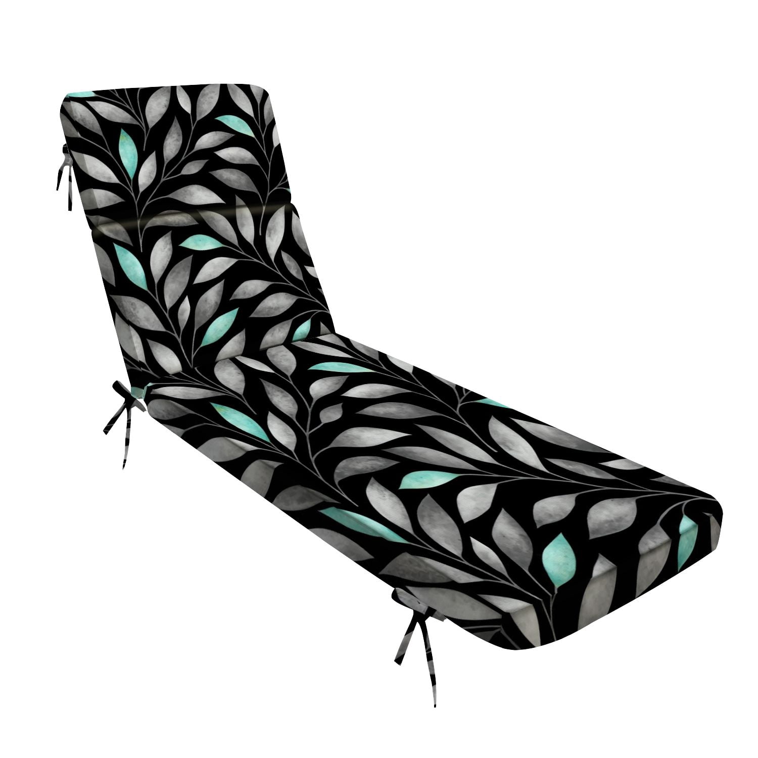Outdoor Indoor Lounge Patio Cushion stylized tree branches watercolor ...