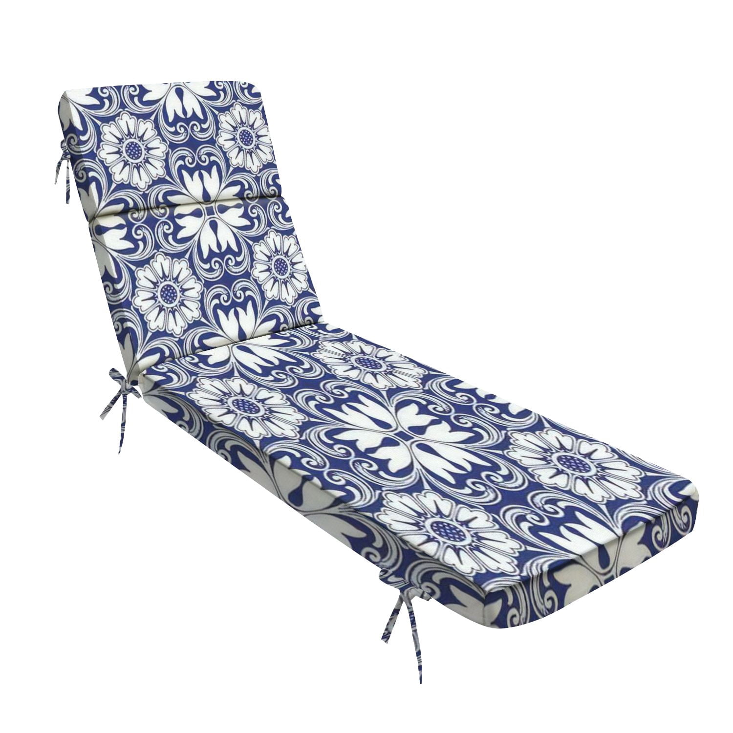 Outdoor Indoor Lounge Patio Cushion vintage flower Seamless floral ...