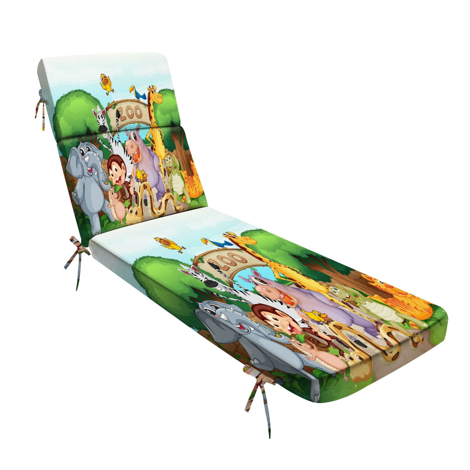 Outdoor Indoor Lounge Patio Cushion zoo animals beautiful nature Water ...