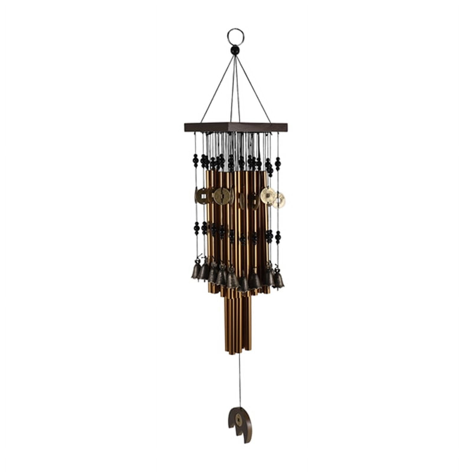 Outdoor Indoor Metal Tube Wind Chime with Copper Bell Large Windchimes ...