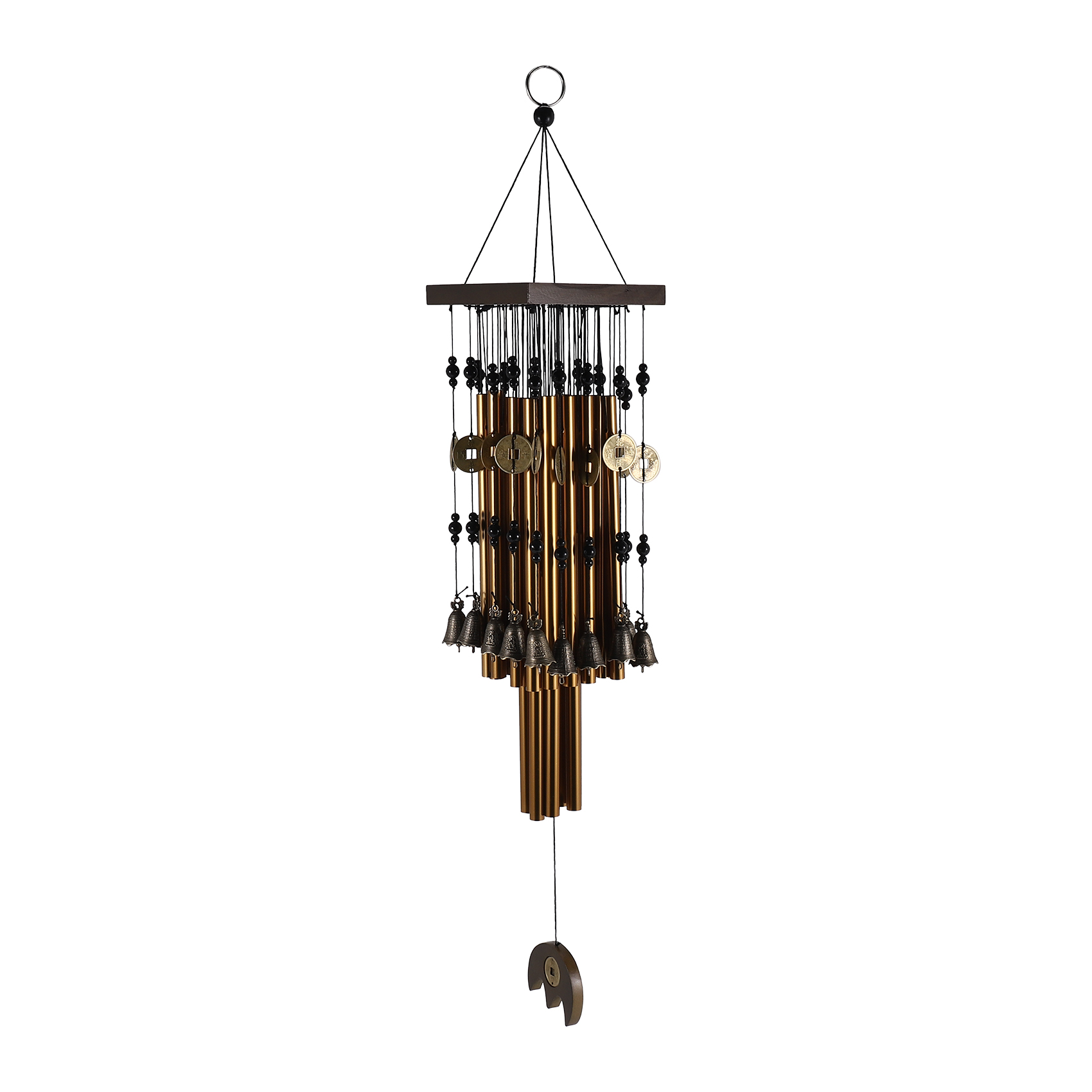 Outdoor Indoor Metal Tube Wind Chime with Copper Bell Large Windchimes ...