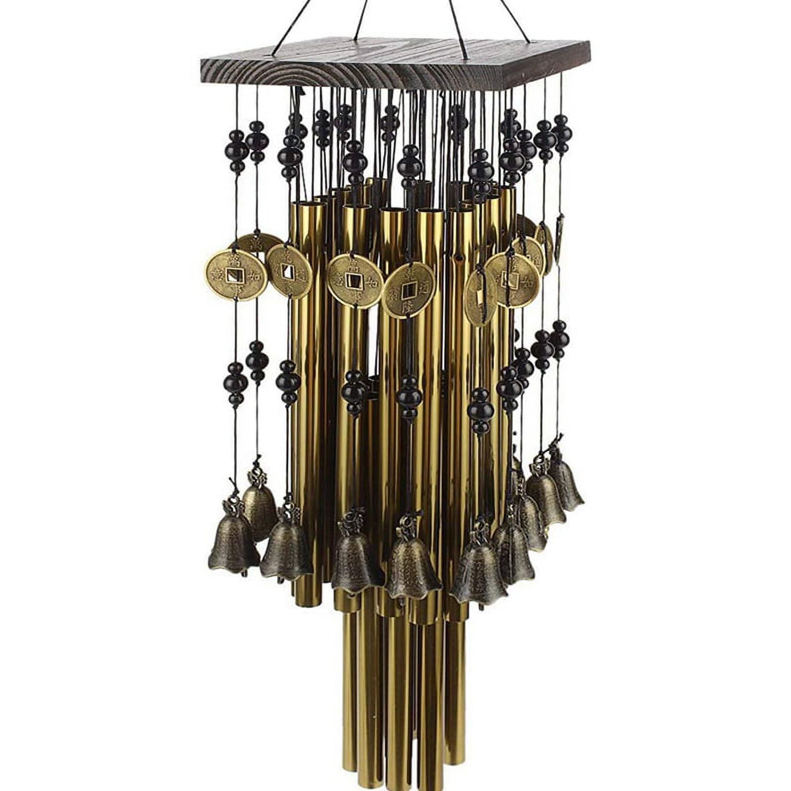 Outdoor Indoor Metal Tube Wind Chime with Copper Windchimes For Patio ...