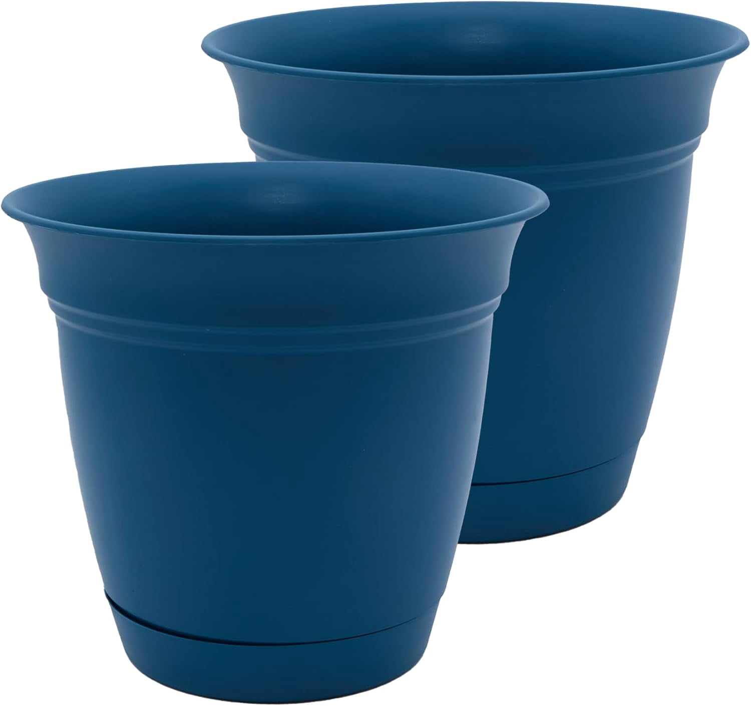 Outdoor & Indoor Plant Pot with Drainage Holes - Lightweight, UV ...