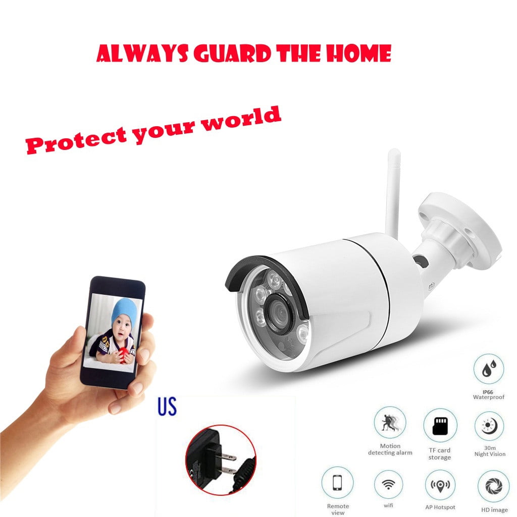Outdoor/Indoor Surveillance Home IP Security IR Night Vision Motion ...