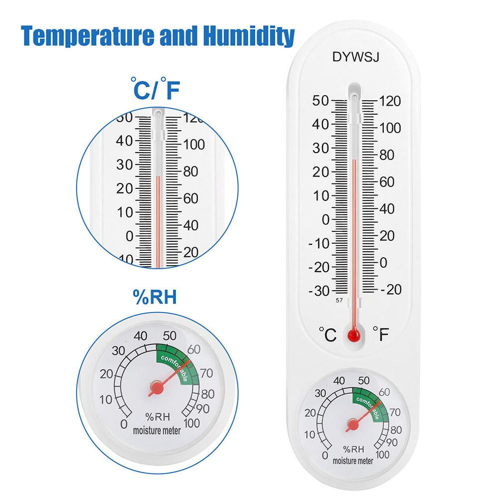 Outdoor/Indoor Thermometer Hygrometer Humidity Meter Thermometers ...