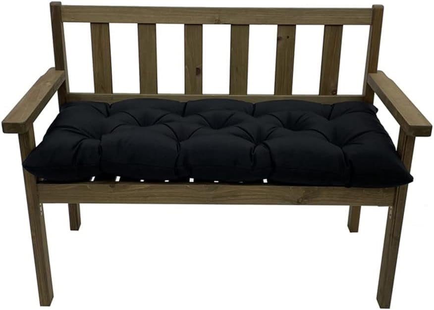 Outdoor/Indoor Waterproof Bench Cushion,Non-Slip Bench Pads with Ties ...