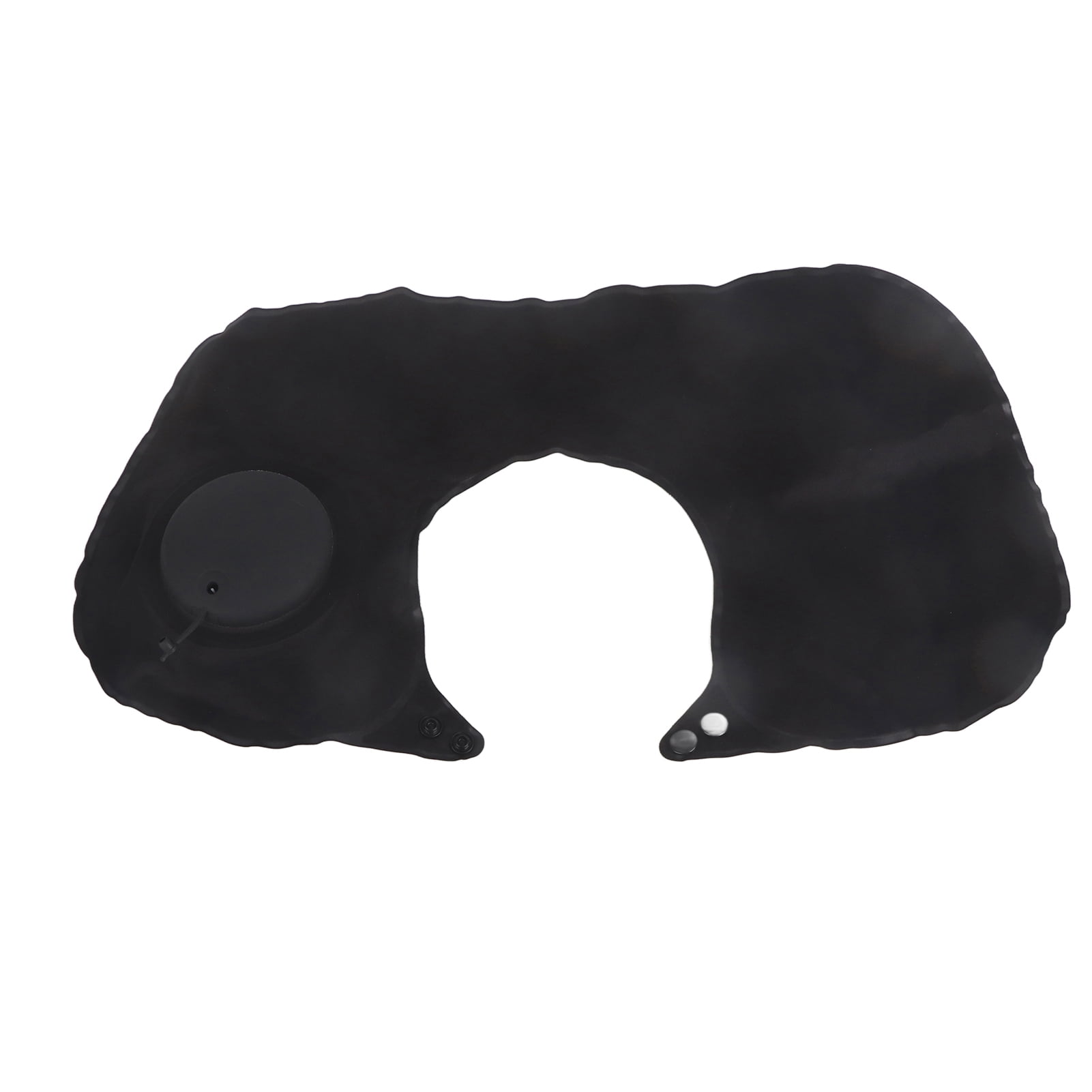 Outdoor Inflatable Support, Portable Camping Air Pillow, Black U-Shaped ...