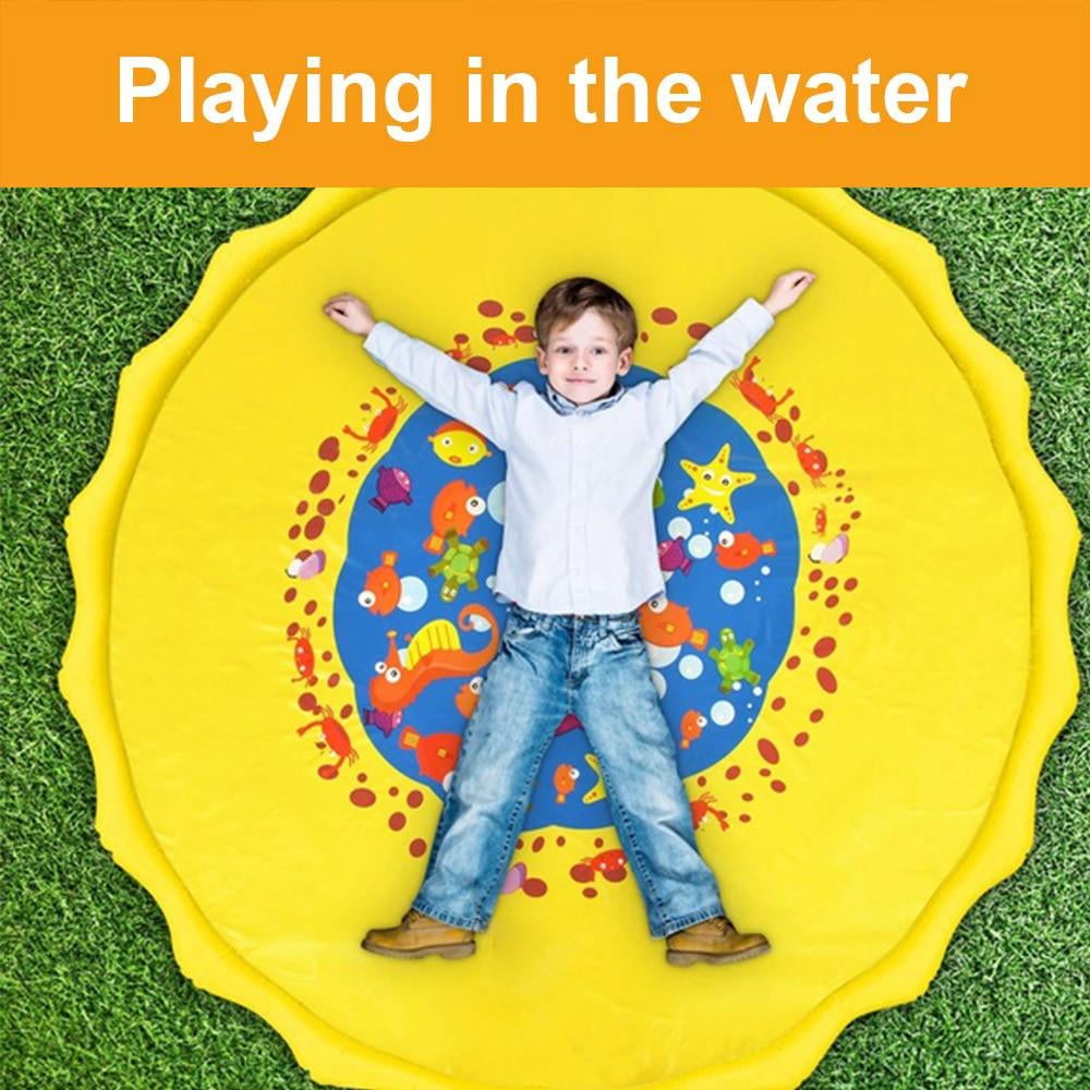 Outdoor Inflatable Water Sprinkler Mat - Walmart.com