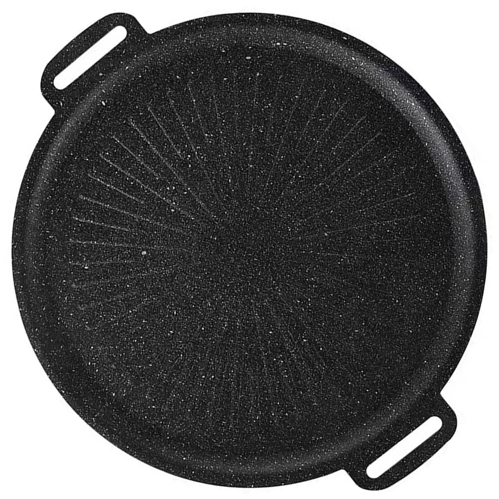 ONAPARTER Outdoor Iron Barbecue Grill Pan Outdoor Iron Wok Frying Open ...