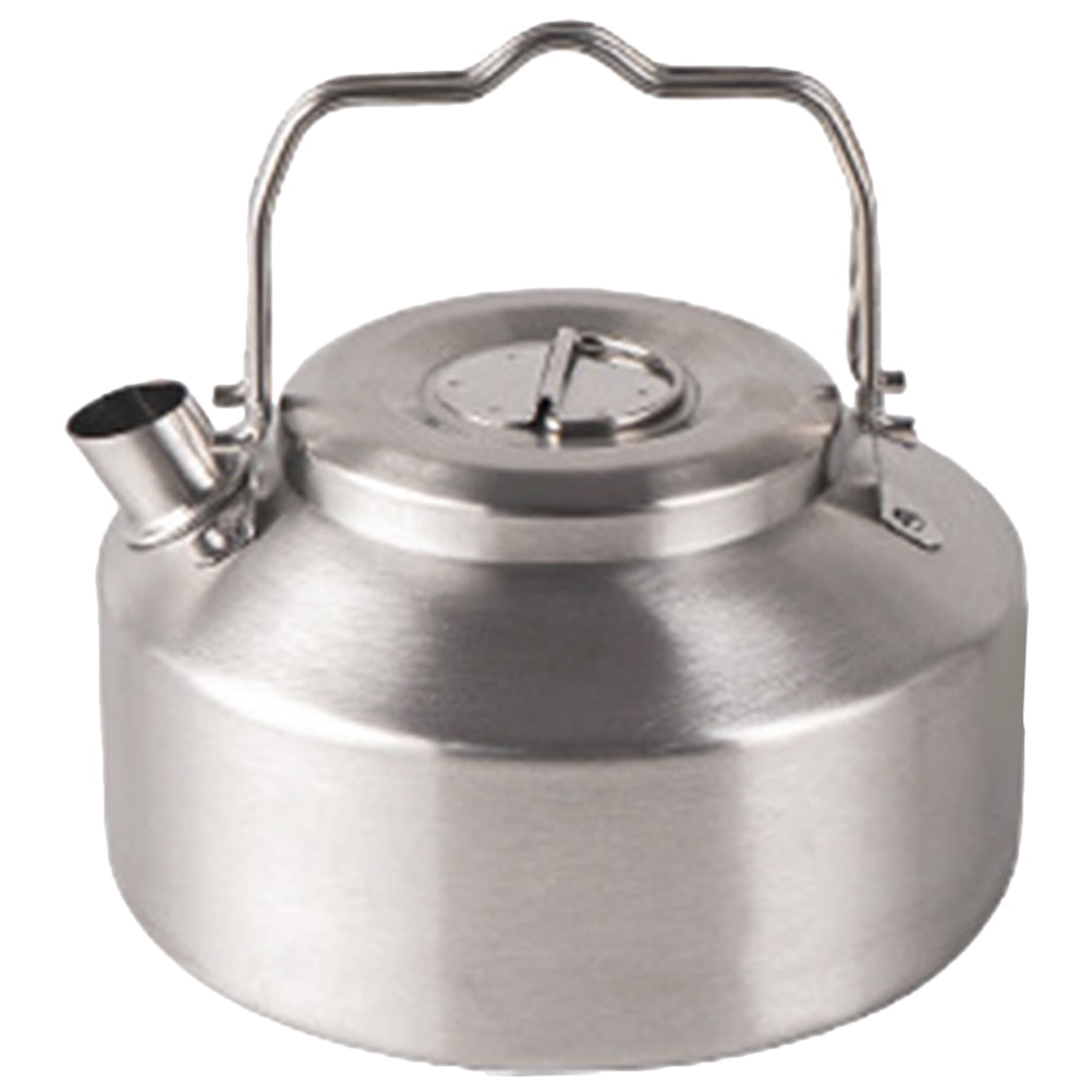 Outdoor Kettle Hiking Stovetop Hot Water Mini Stainless Steel Coffee ...