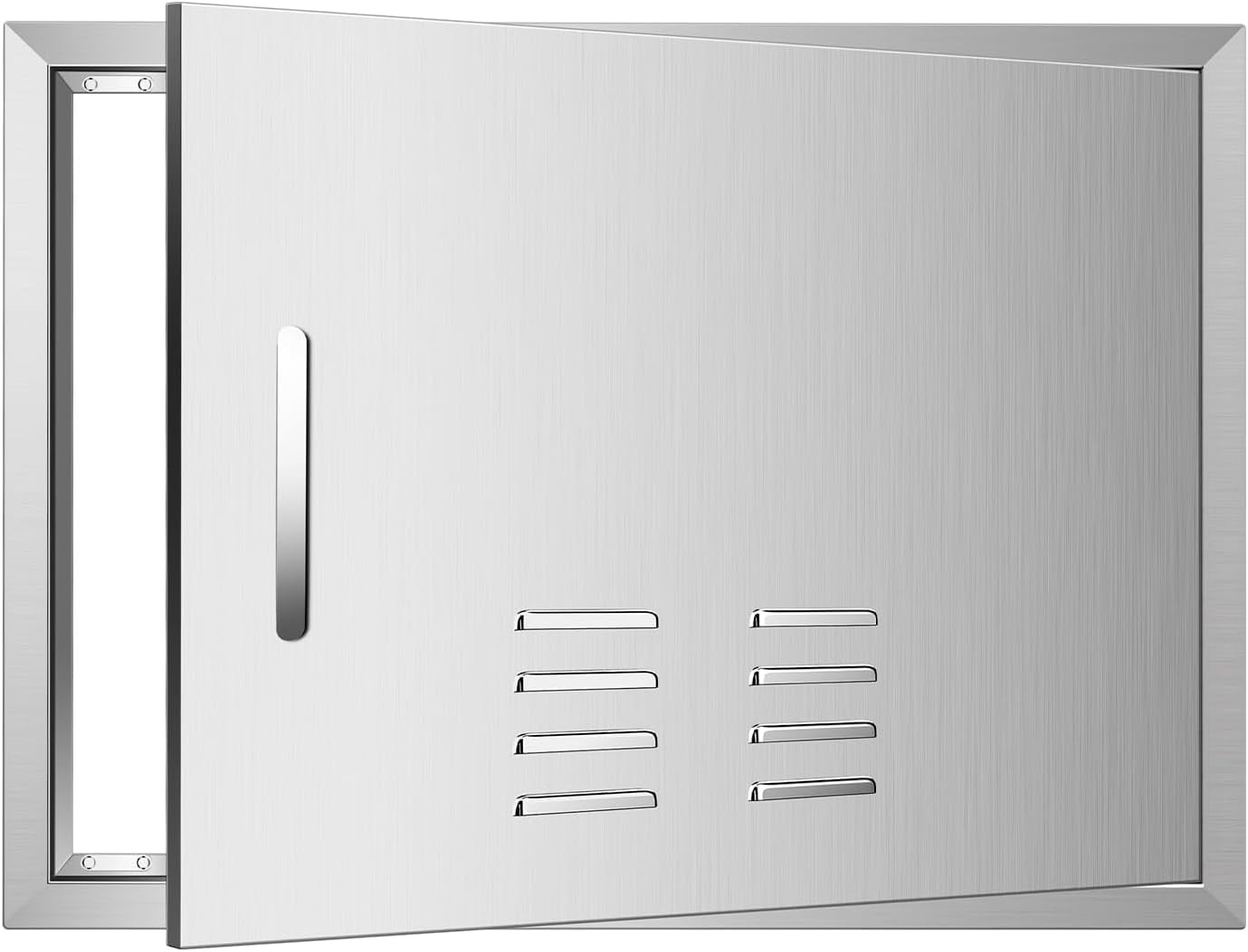 Outdoor Kitchen Door, Stainless Steel BBQ Access Door with Handle ...