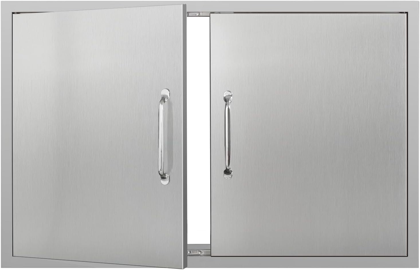 Outdoor Kitchen Doors 17W x 23H Inch Stainless Steel Doors, Vertical ...