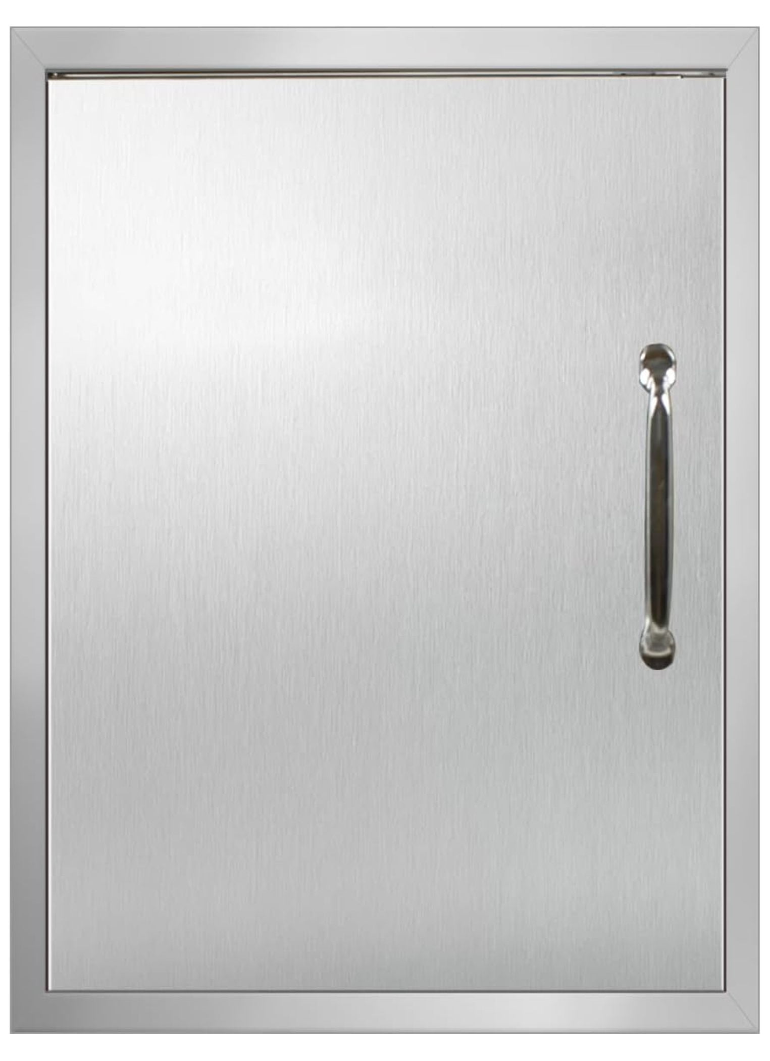 Outdoor Kitchen Doors 20W x 27H Inch Stainless Steel Doors, Access Door with Handles Single ...