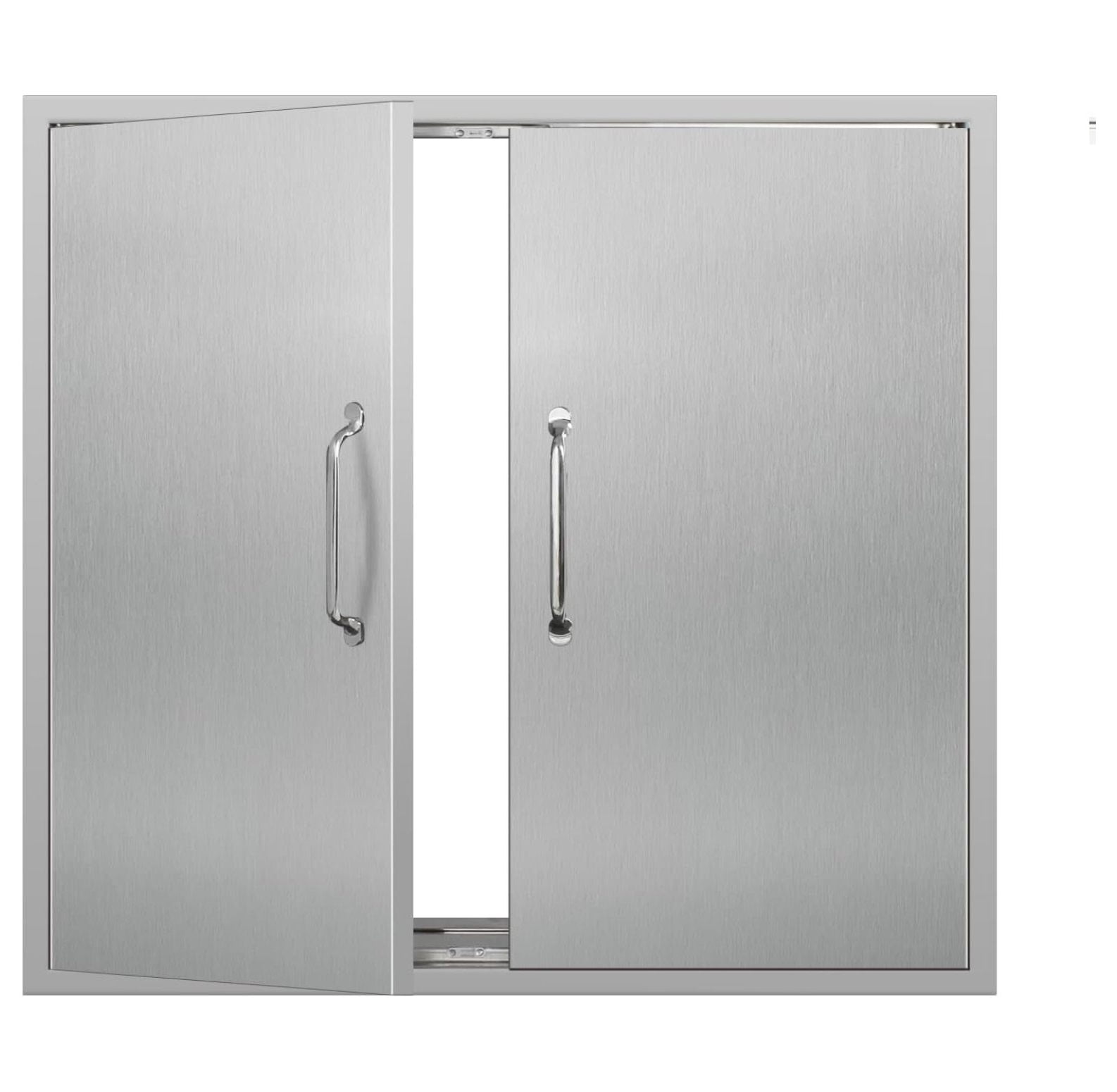 Outdoor Kitchen Doors 26W x 24H Inch Stainless Steel Doors, Access Door ...