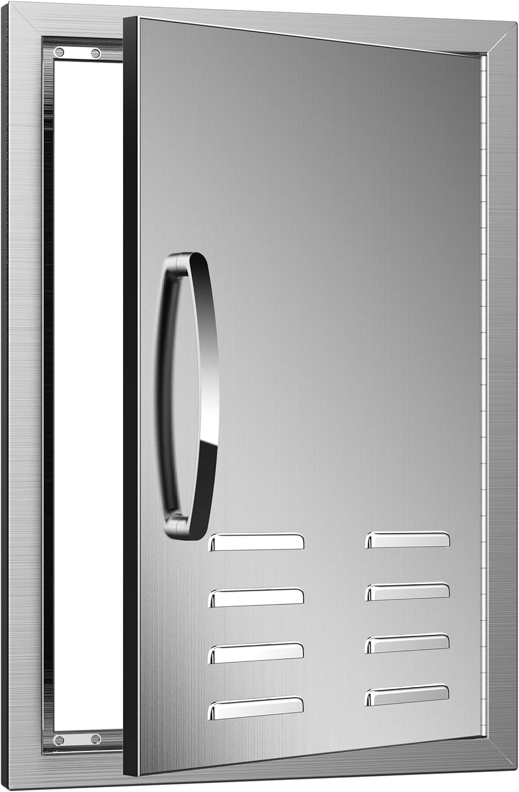 Outdoor Kitchen Doors, Flush Mount Stainless Steel BBQ Access Doors ...