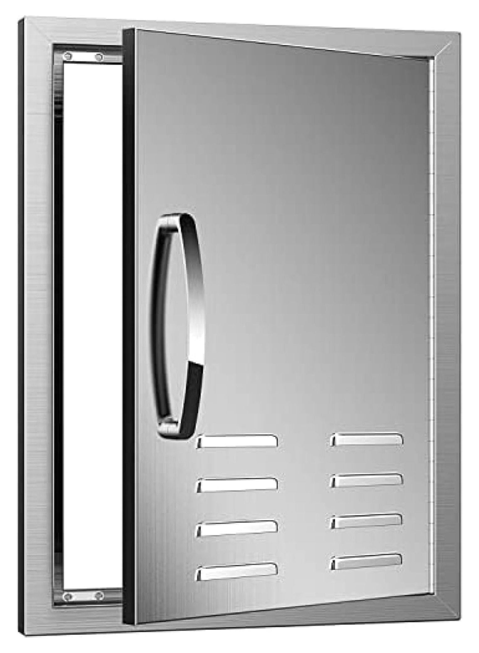 Outdoor Kitchen Double Access Door Stainless Steel BBQ Door for Outdoor ...