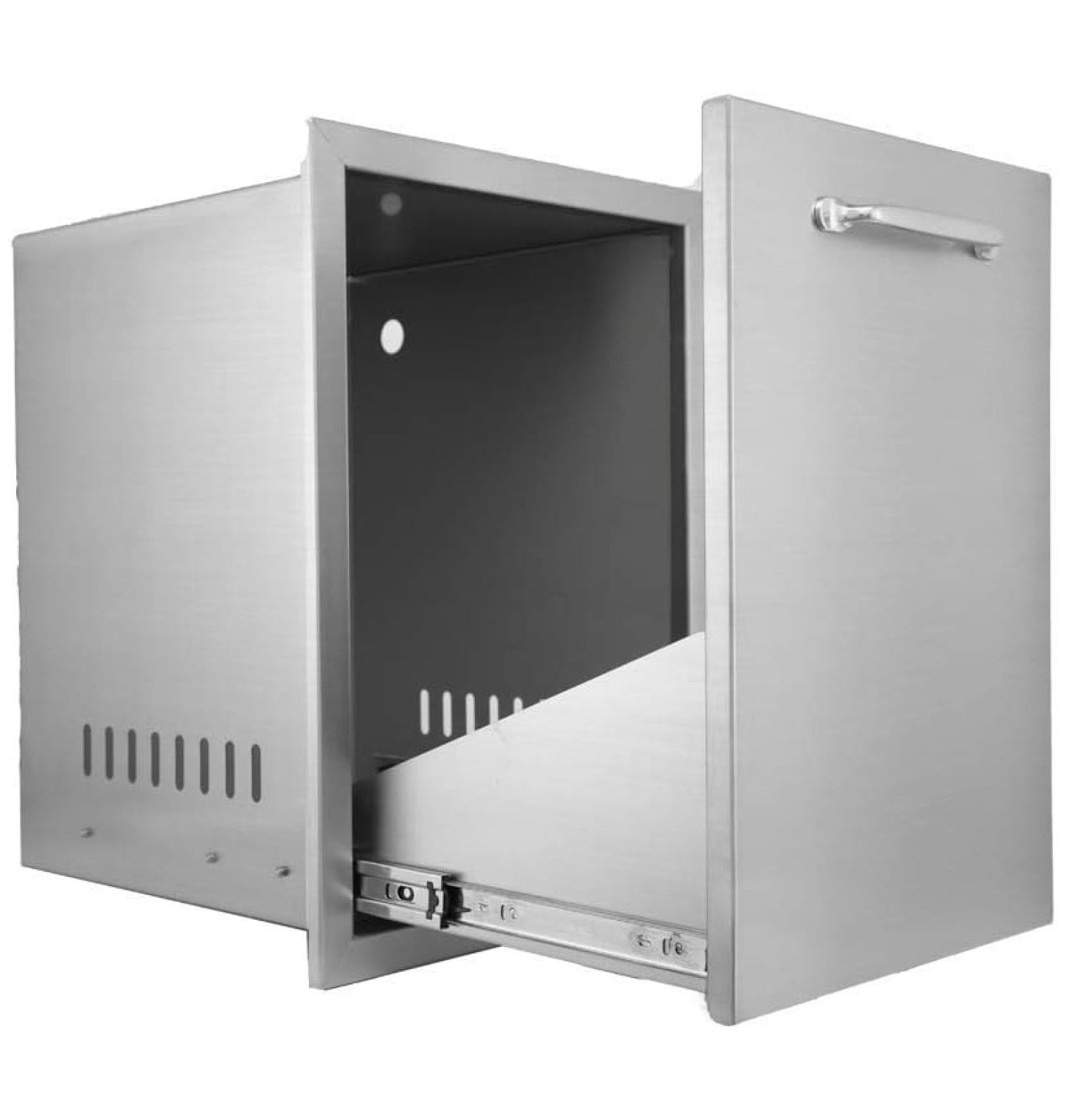 Outdoor Kitchen Drawer 16x18x22, Propane/Trash Storage, 304 Stainless ...