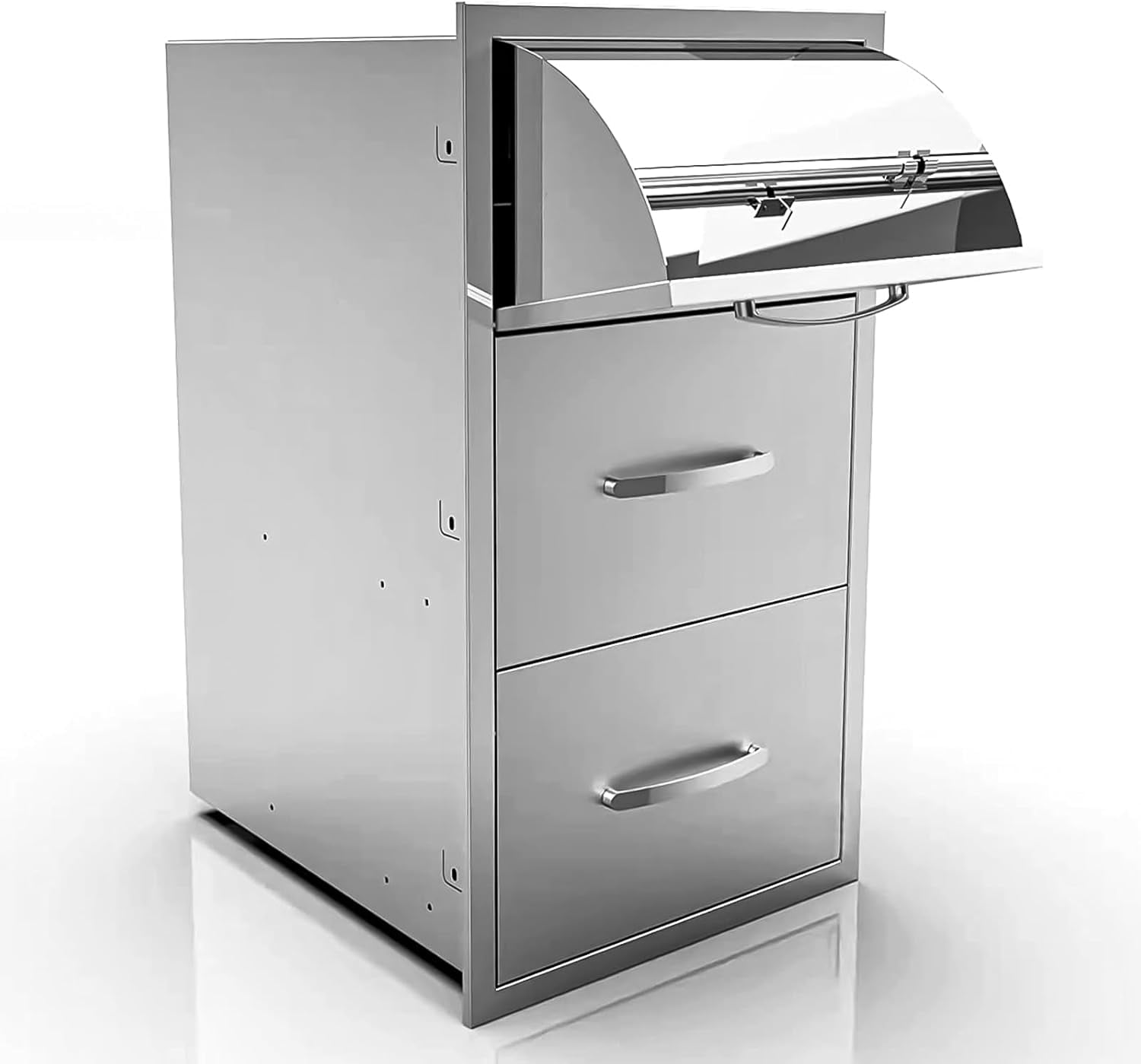 Outdoor Kitchen Drawer 17 x 30 inch Flush Mount BBQ Layer Drawer ...