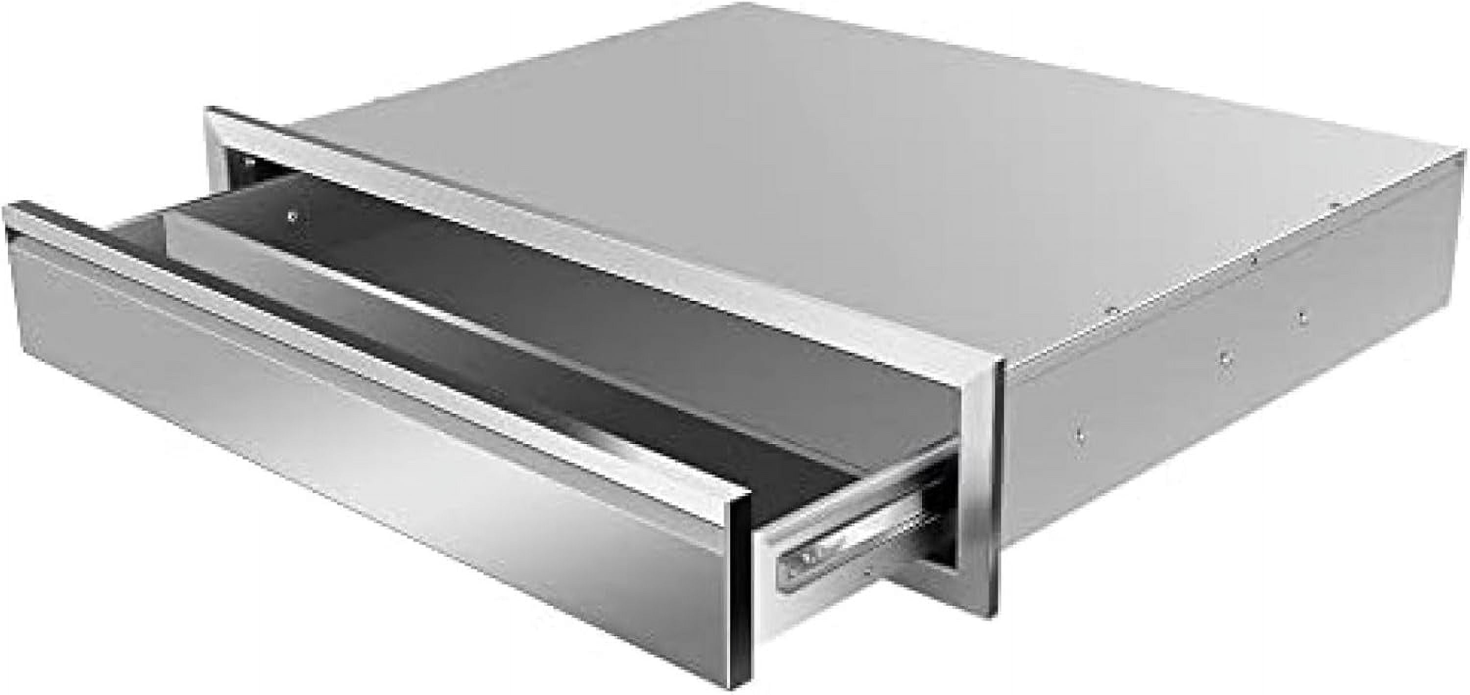 Outdoor Kitchen Drawer with Recessed Handle, Stainless Steel BBQ Triple ...