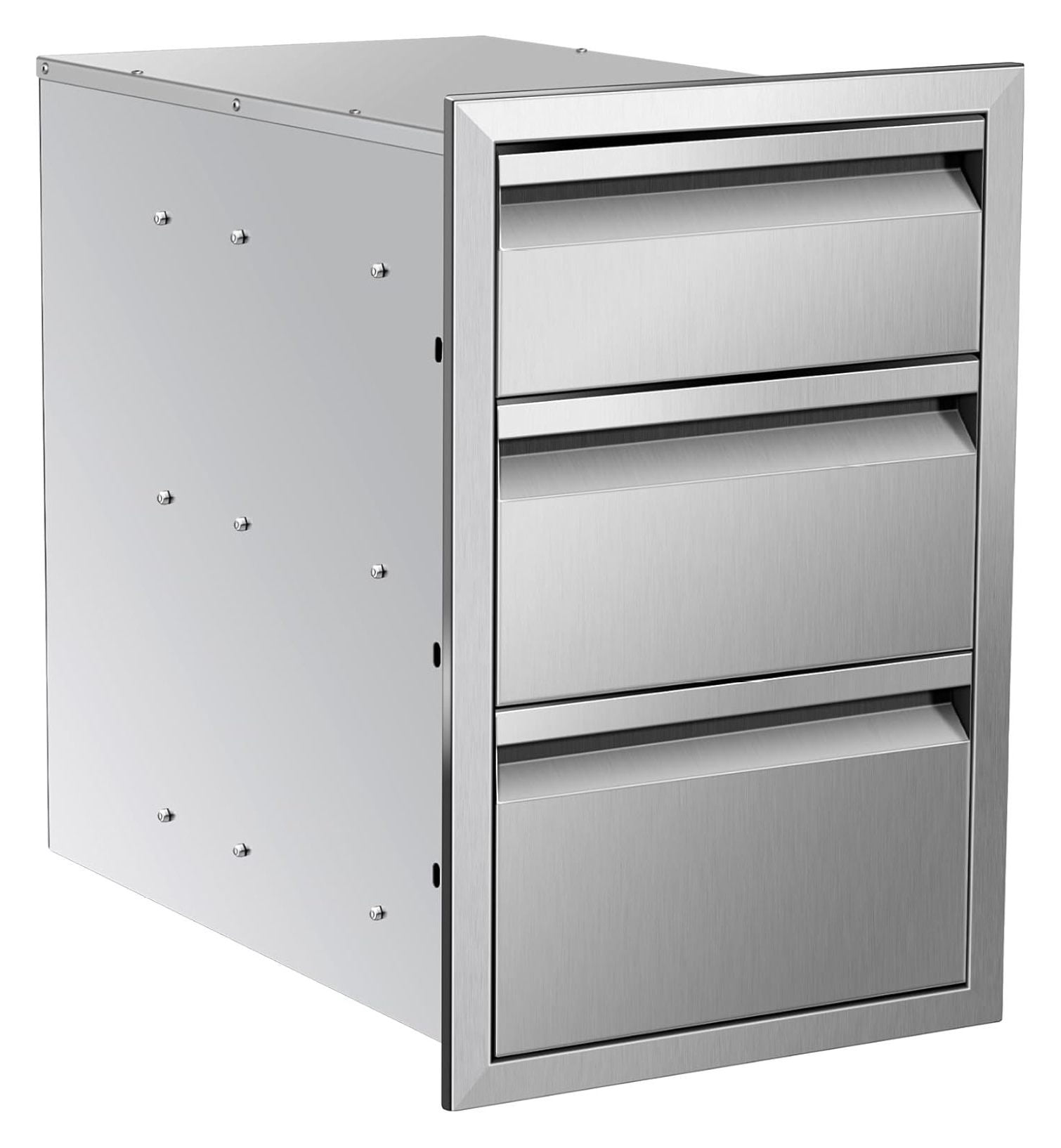 Outdoor Kitchen Drawers 14" W x 21" H x 21" D Inch Stainless Steel ...
