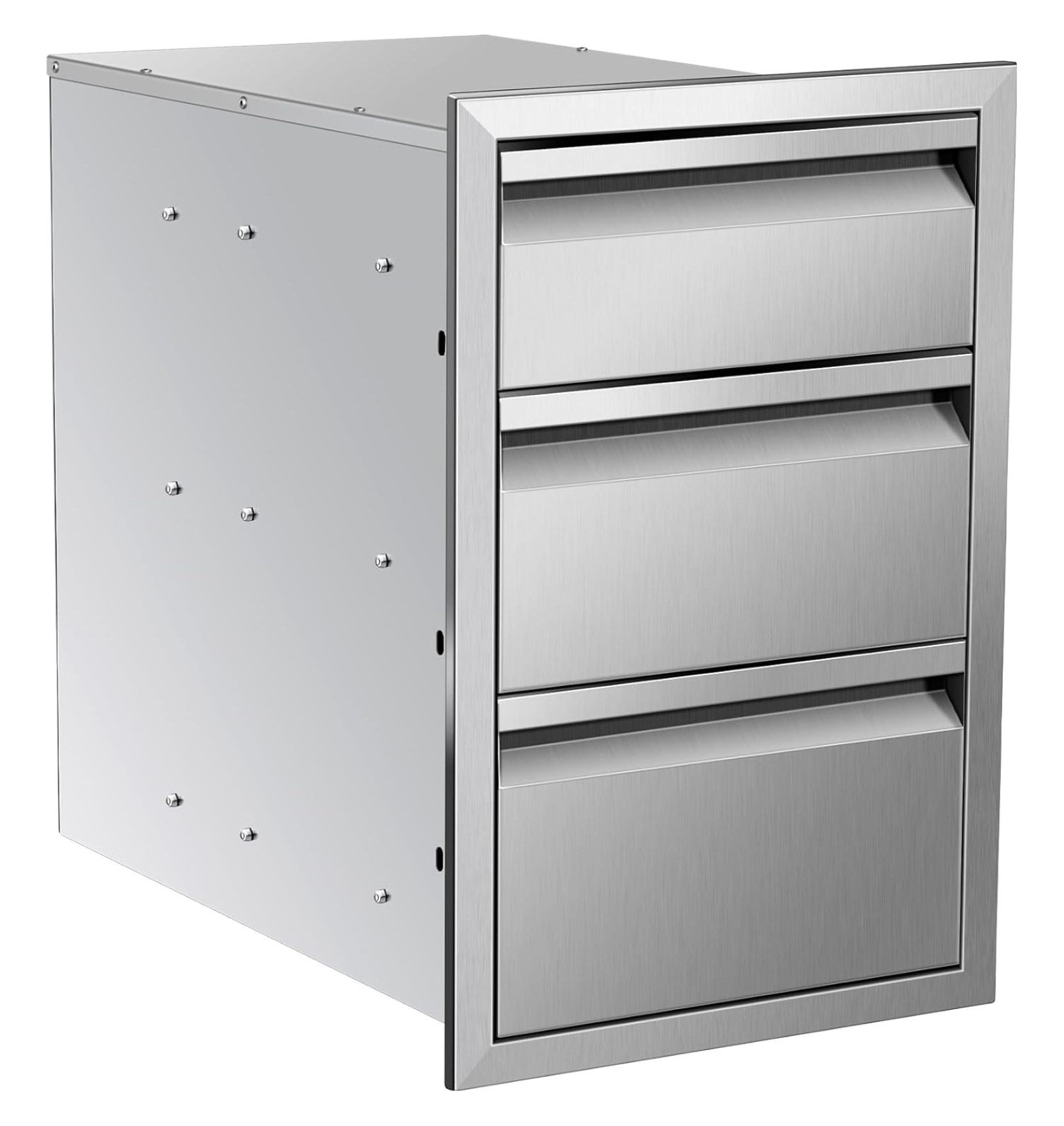 Outdoor Kitchen Drawers 14" W x 21" H x 21" D Inch Stainless Steel ...