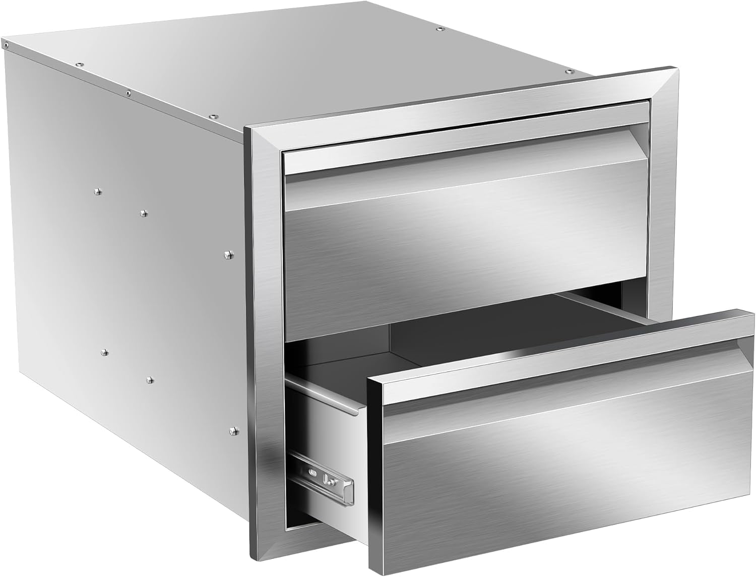 Outdoor Kitchen Drawers 18" W x 15" H x 23" D Inch Stainless Steel ...