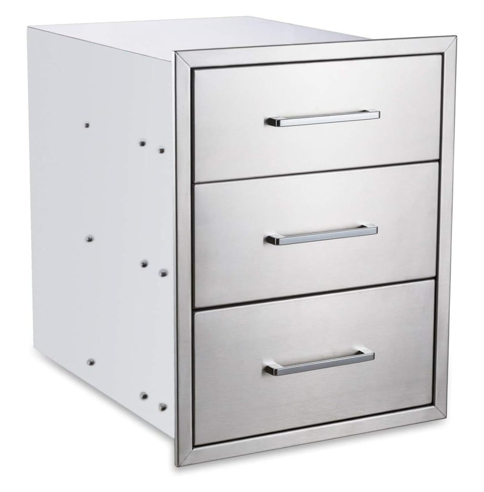Outdoor Kitchen Drawers,20" W x 27" H x 23" D Stainless Steel BBQ ...