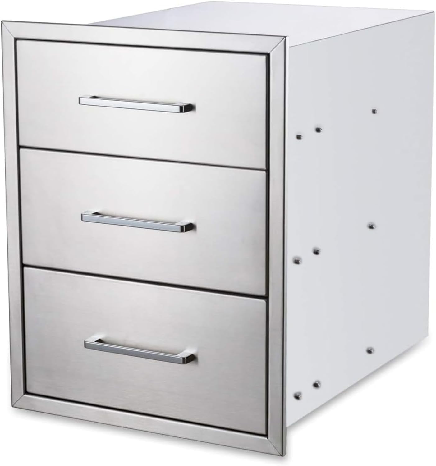 Outdoor Kitchen Drawers, 20" W27 H23 D Stainless Steel Triple BBQ ...