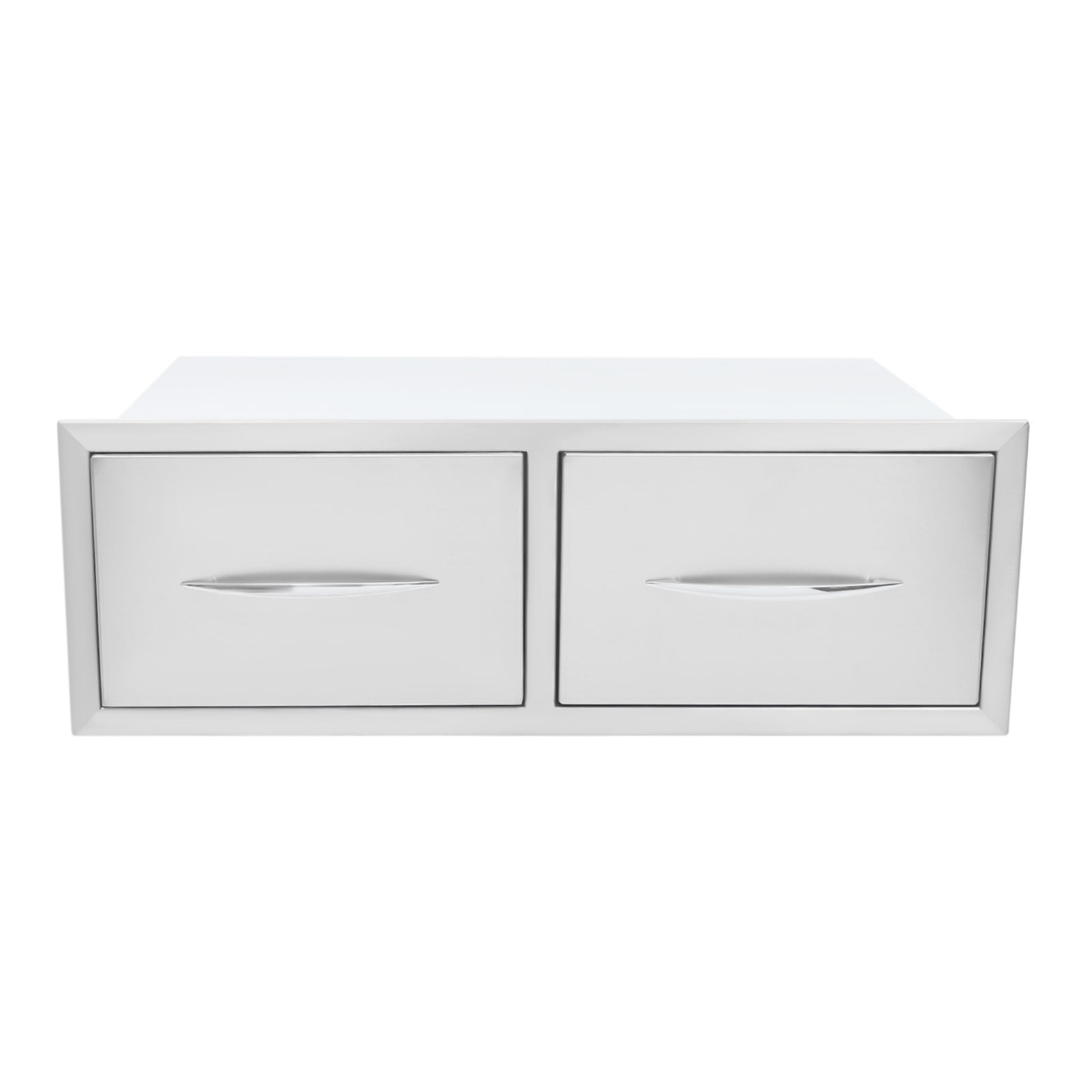 Outdoor Kitchen Drawers, 30" W x 10" H x 20" D Stainless Steel BBQ ...