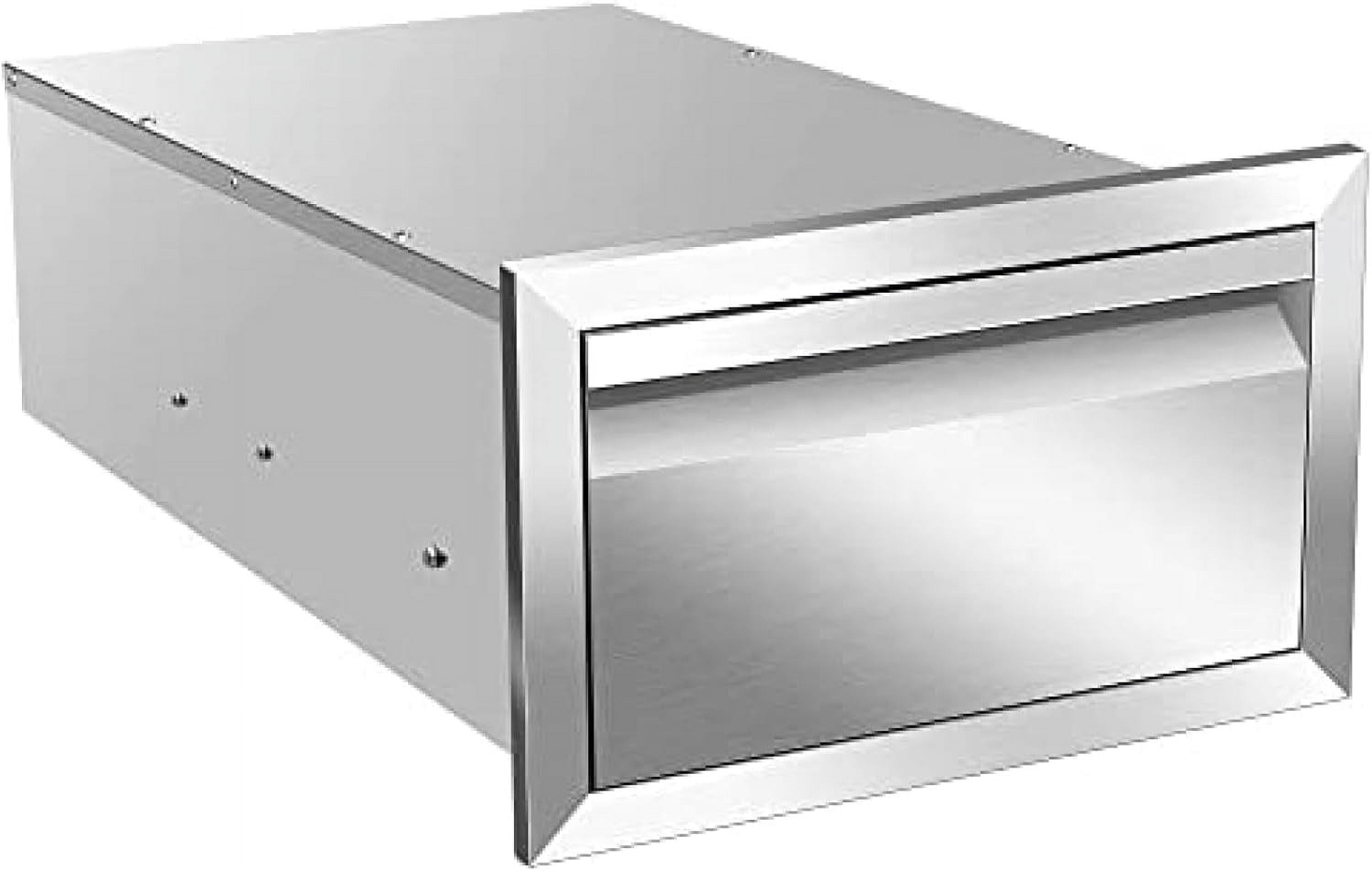 Outdoor Kitchen Drawers, Flush Mount Triple Access BBQ Drawers ...