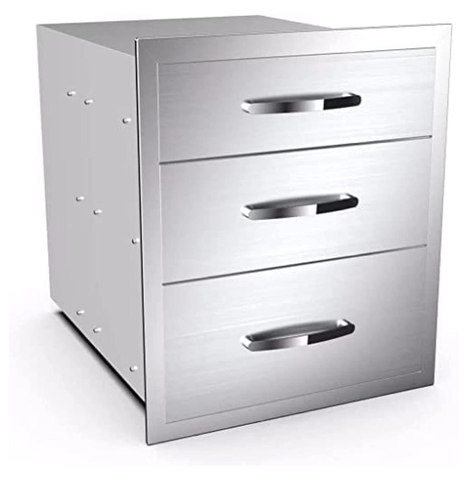 Outdoor Kitchen Drawers, Flush Mount Triple Access BBQ Drawers ...
