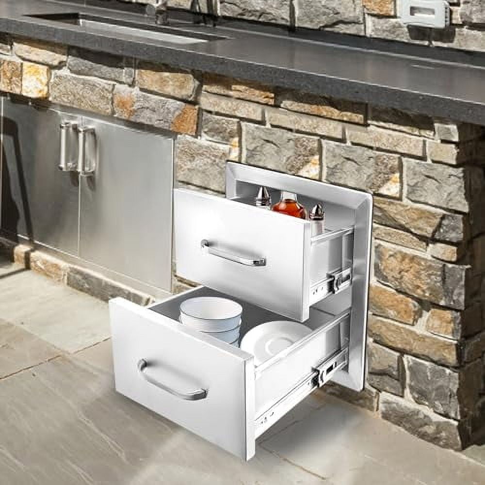 Outdoor Kitchen Drawers Stainless Steel Outdoor Kitchen Cabinet BBQ ...
